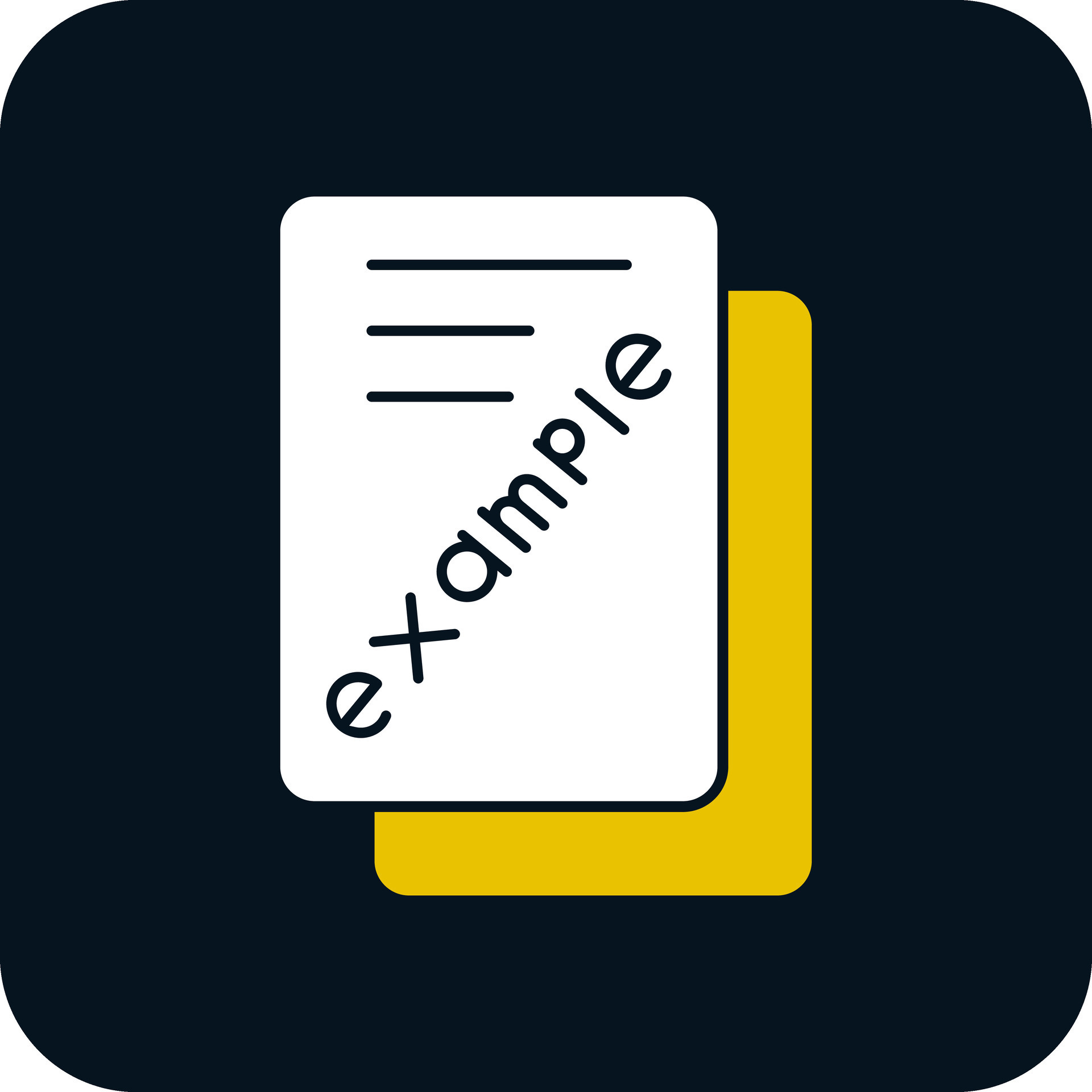 Example Vector Icon Design 28066682 Vector Art at Vecteezy