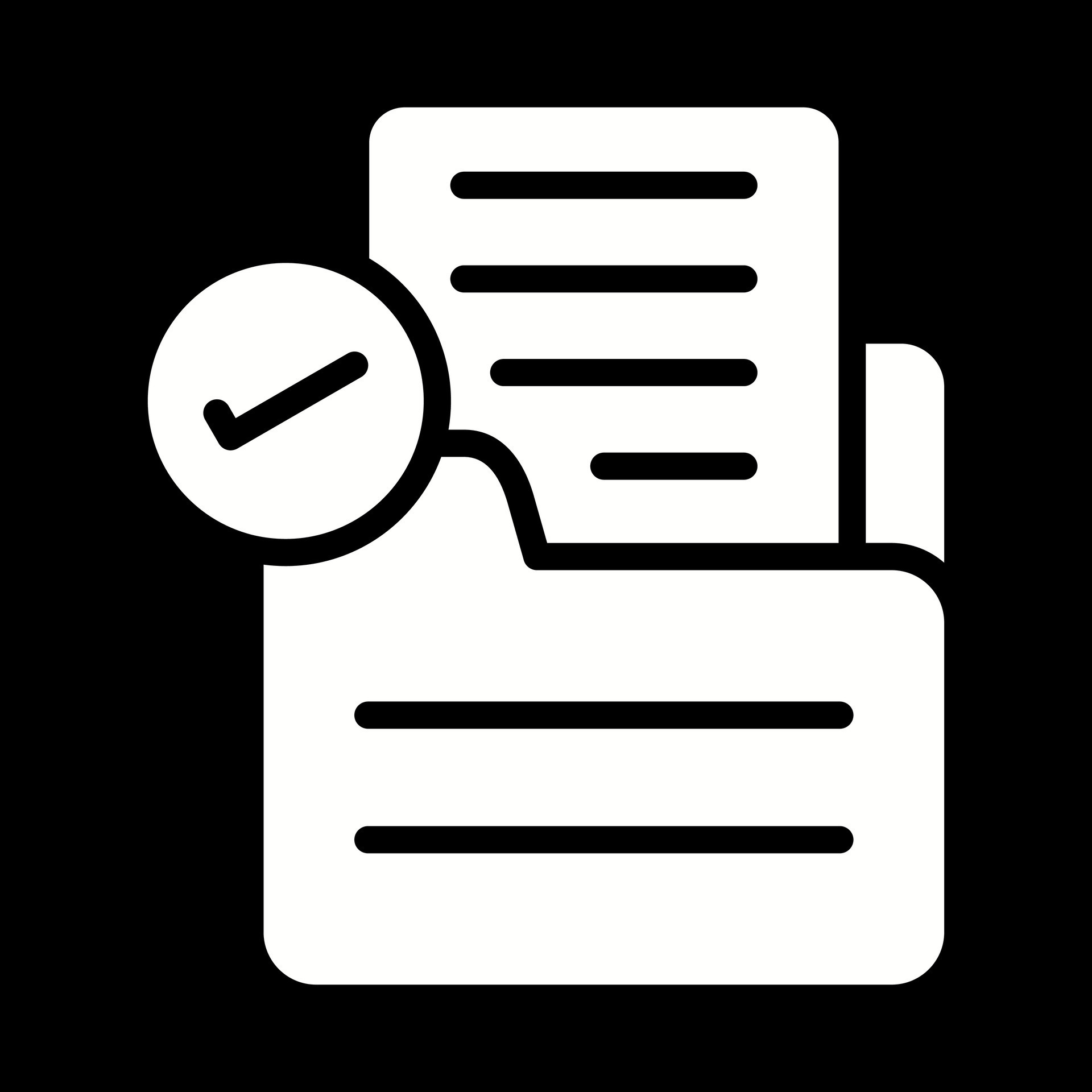 Document Approval Vector Icon 28069759 Vector Art at Vecteezy