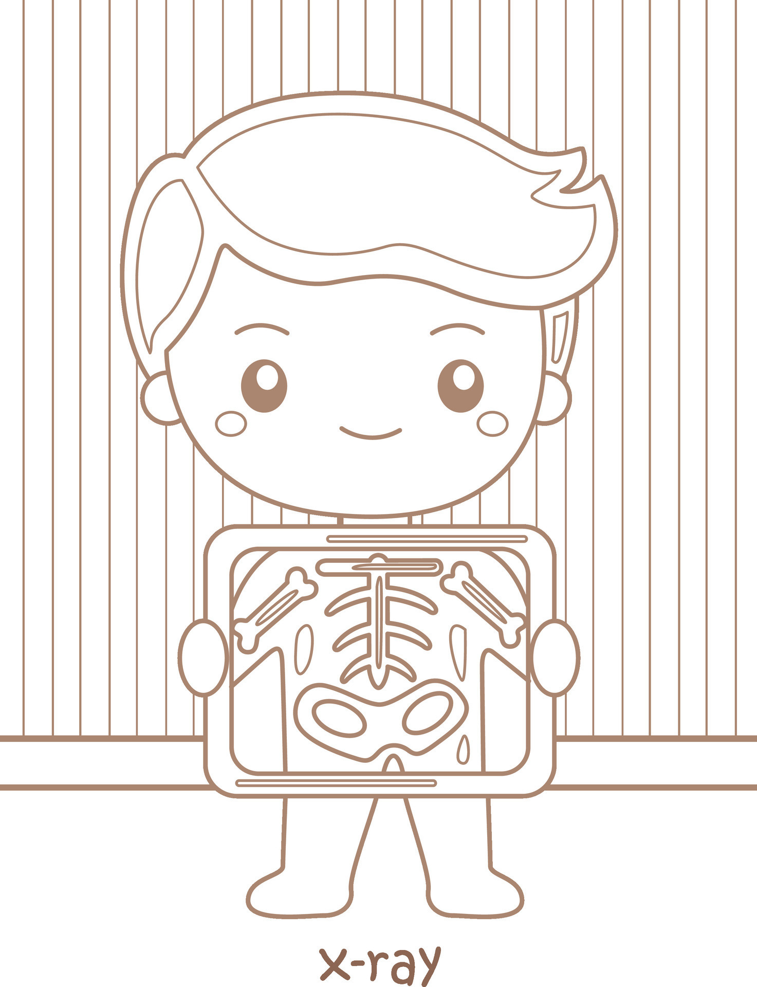 Cartoon Xray For Kids