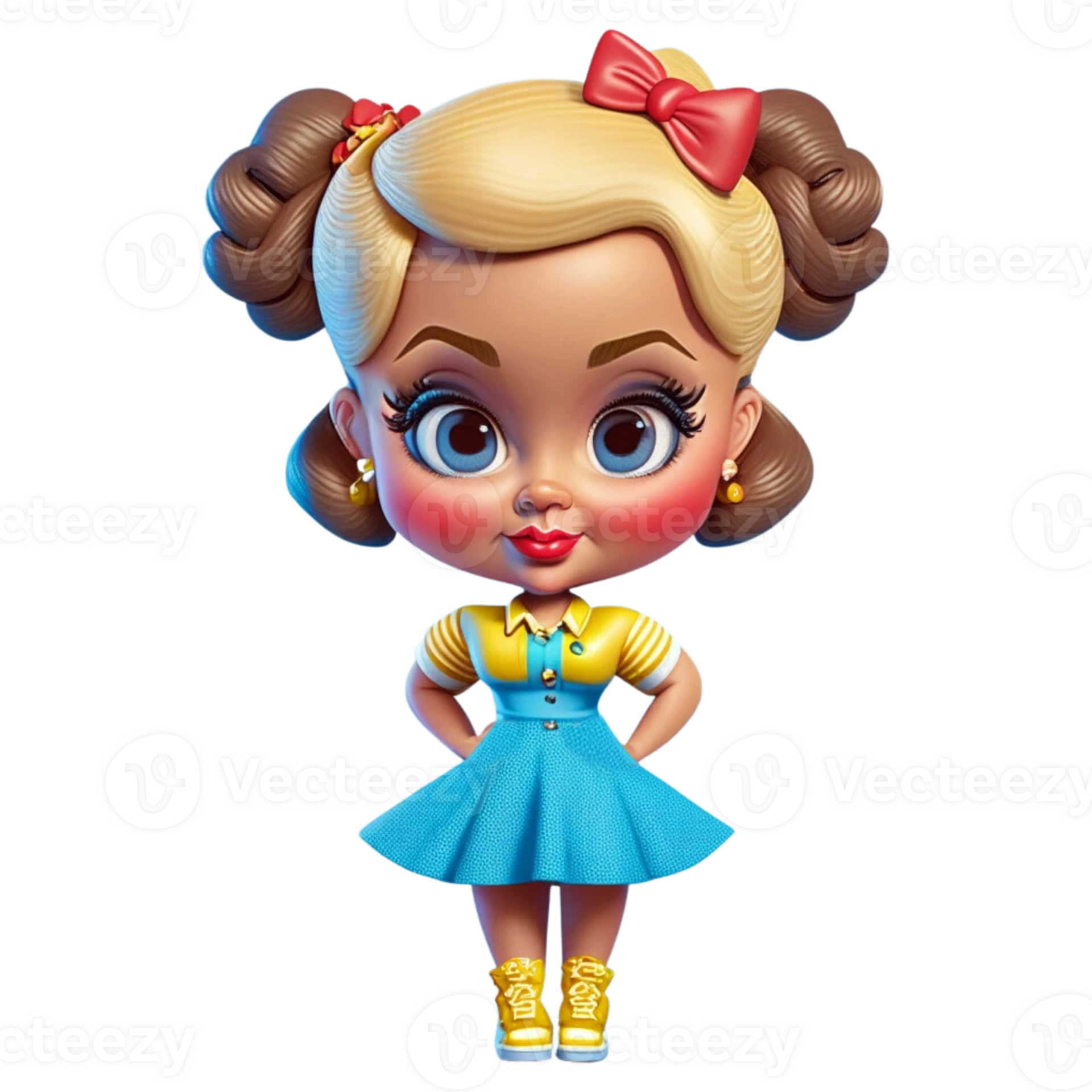 Retro Era Girls Ai Generated 28073930 Png