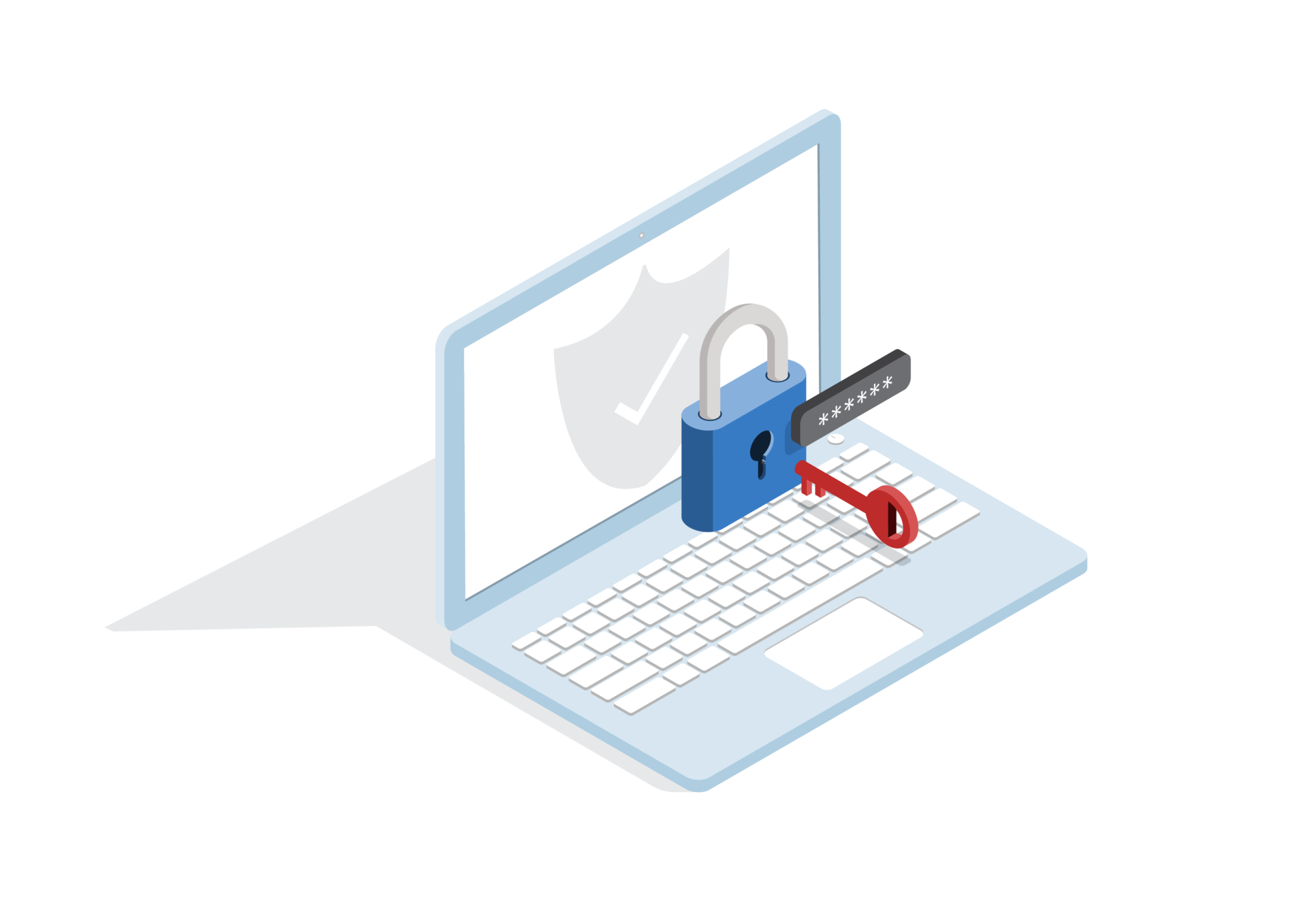 Cyber Security Isometric Concept. 28078364 PNG Cyber Security Isometric Concept. 28078364 PNG
