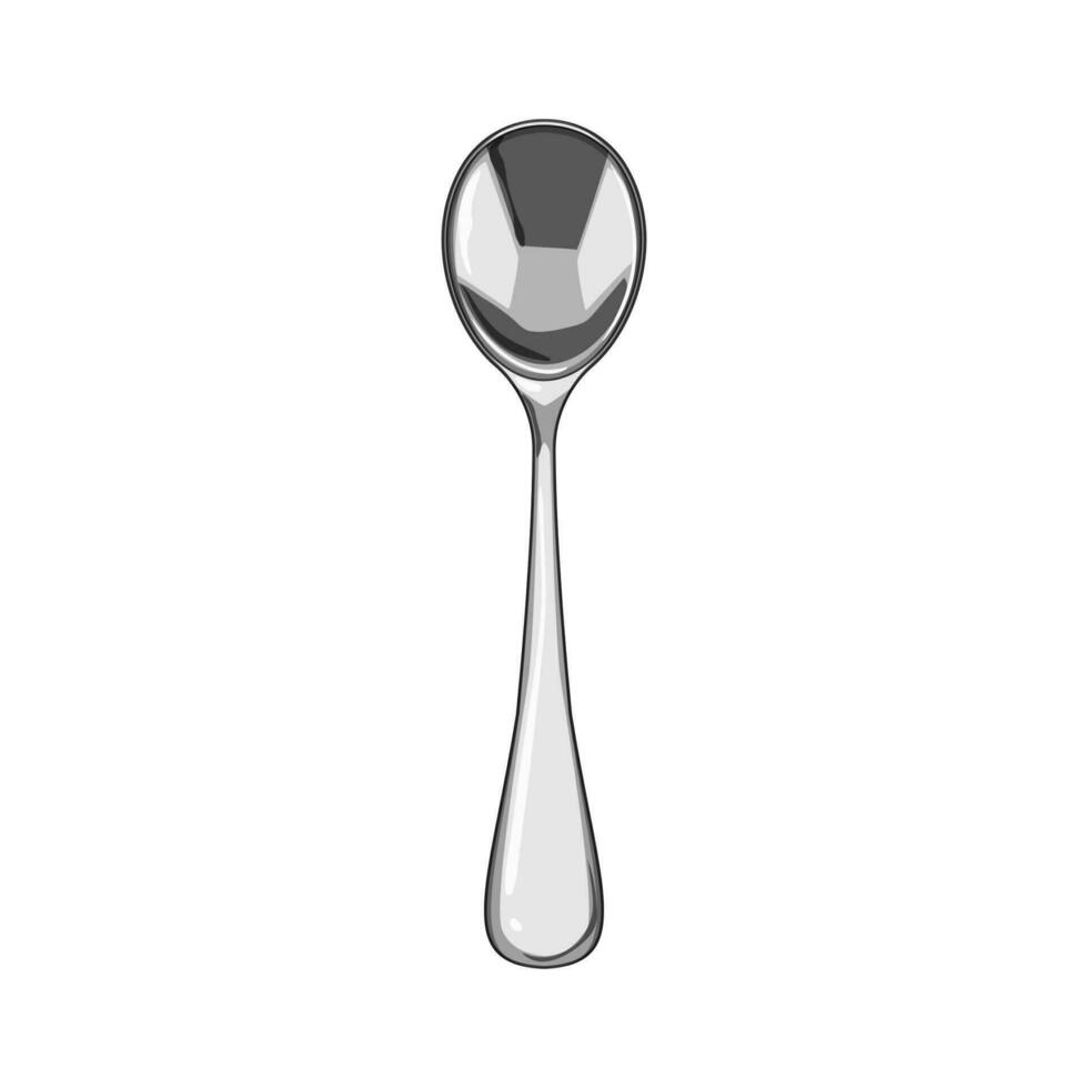 Cutlery Spoon Cartoon Vector Illustration 28080157 Vector Art At Vecteezy