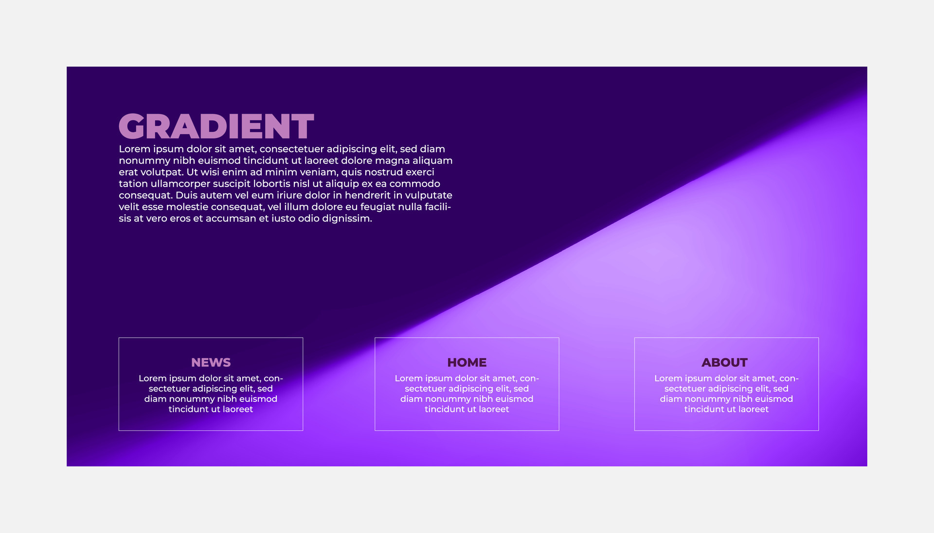 Modern Background Design with Gradient and Grain Texture. Minimalist ...
