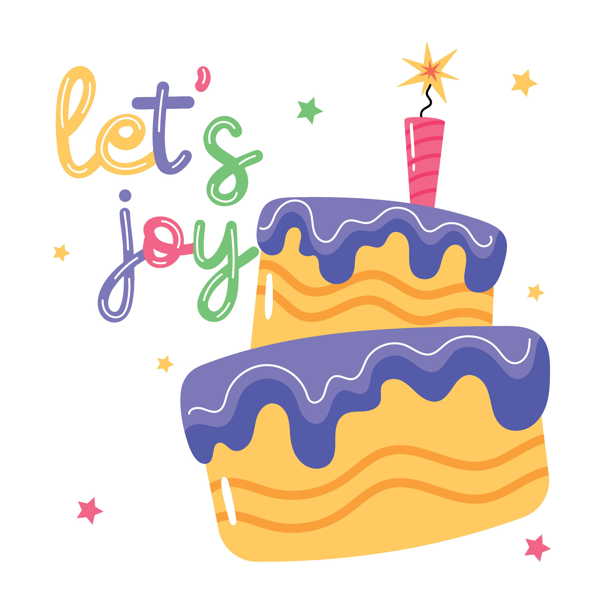 Trendy Celebration Cake 28082191 Vector Art at Vecteezy