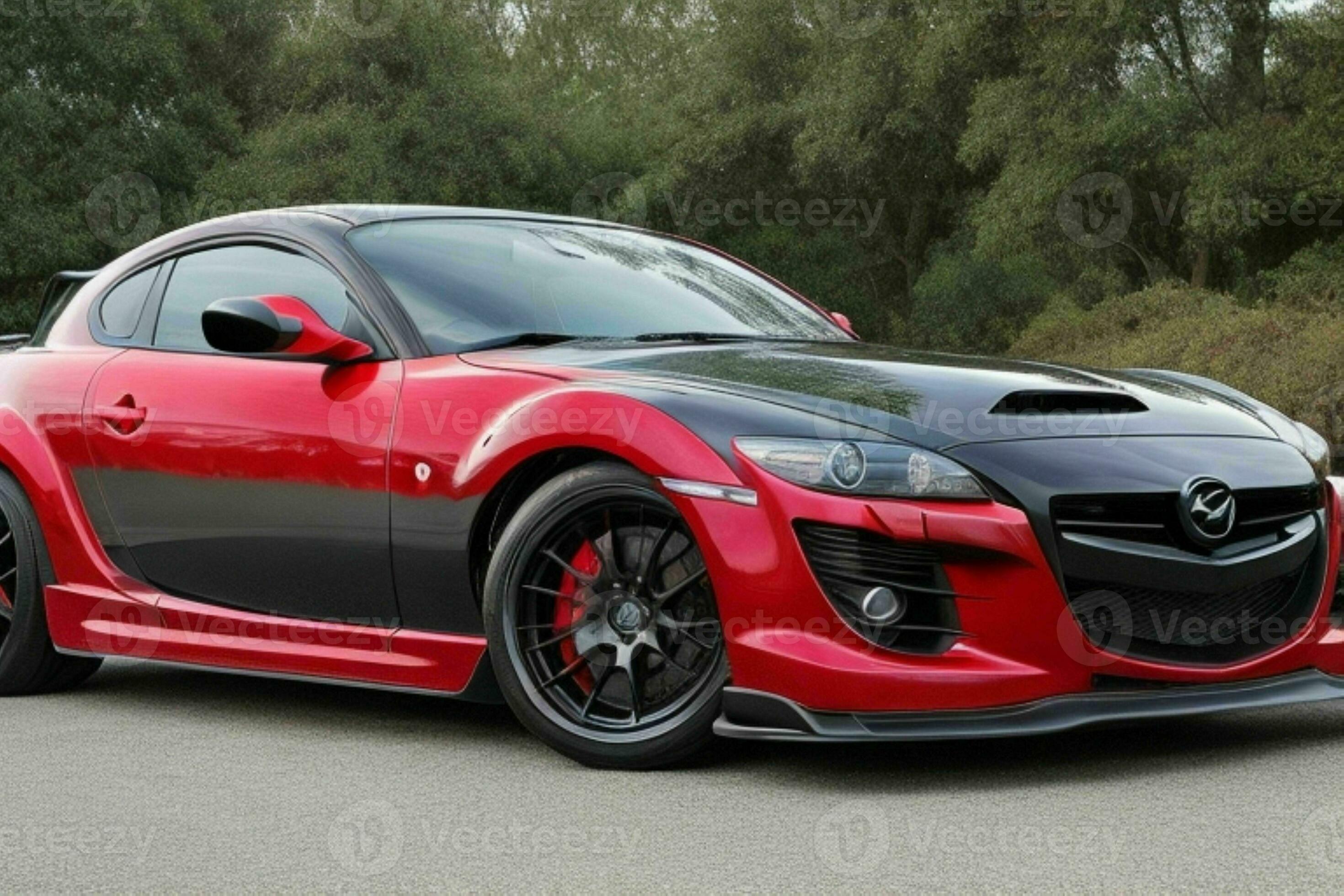 Sport car Mazda RX8 JDM. Pro Photo 28082467 Stock Photo at Vecteezy