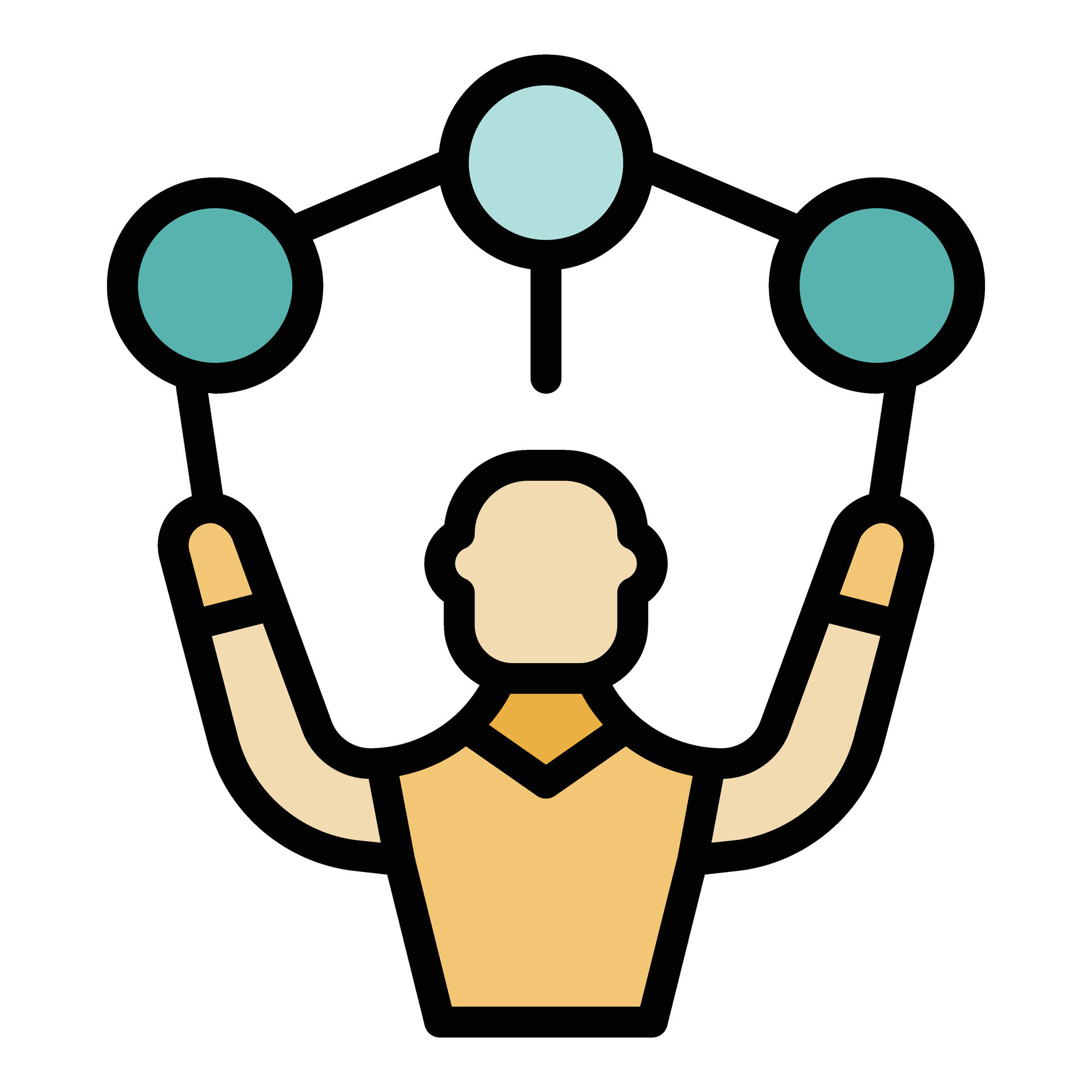 Hero icon vector flat 28098331 Vector Art at Vecteezy