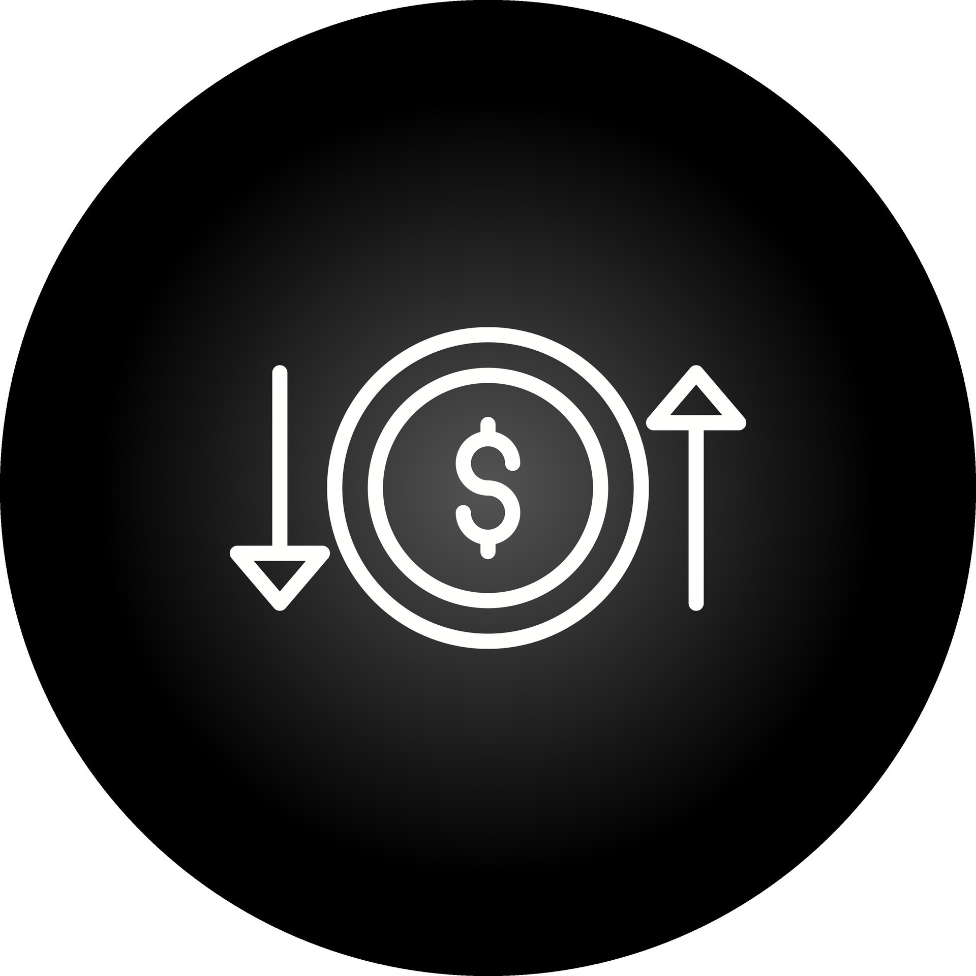 Cash Flow Problems Vector Icon 28109683 Vector Art at Vecteezy