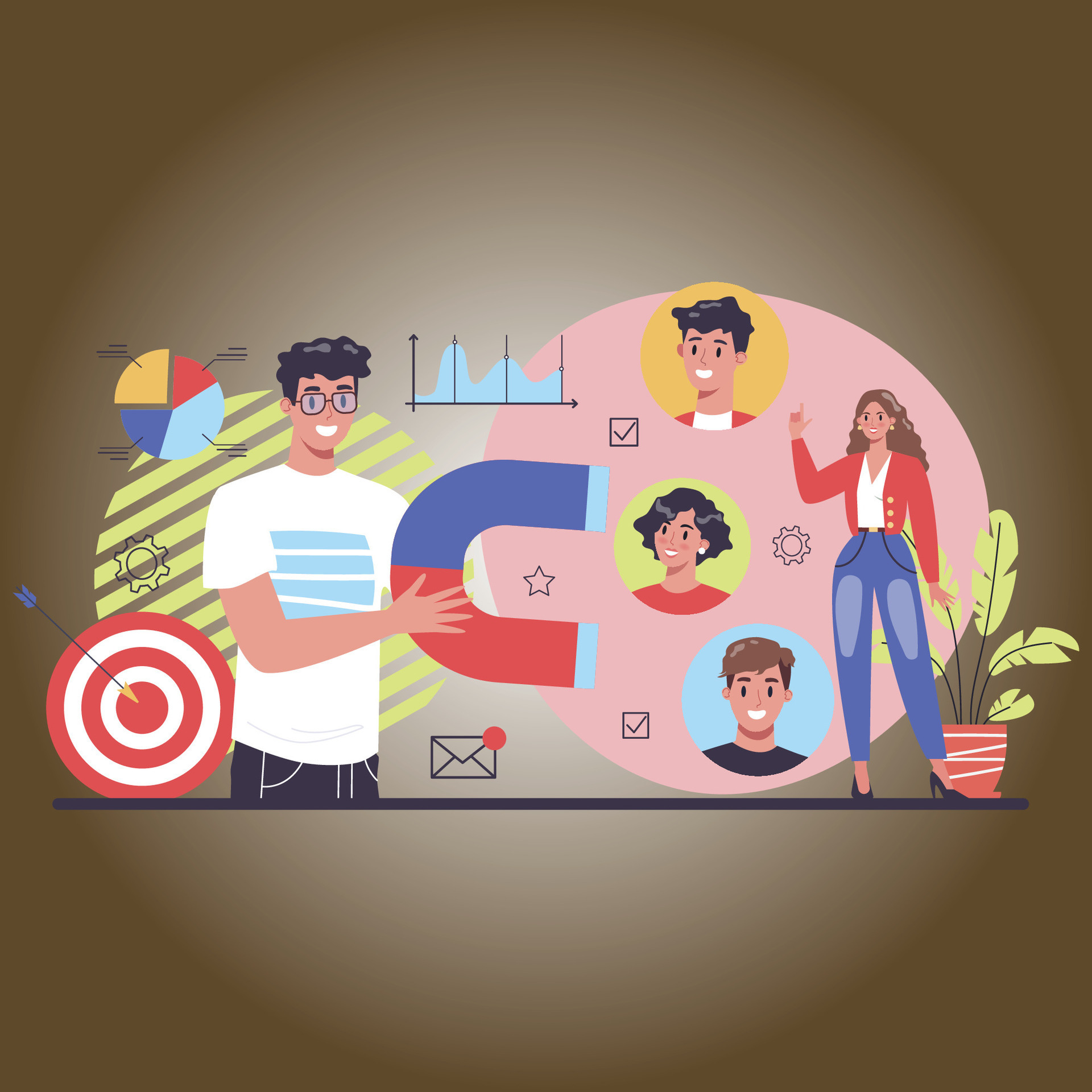 Increase Customer Retention 28110936 Vector Art at Vecteezy Increase Customer Retention 28110936 Vector Art at Vecteezy