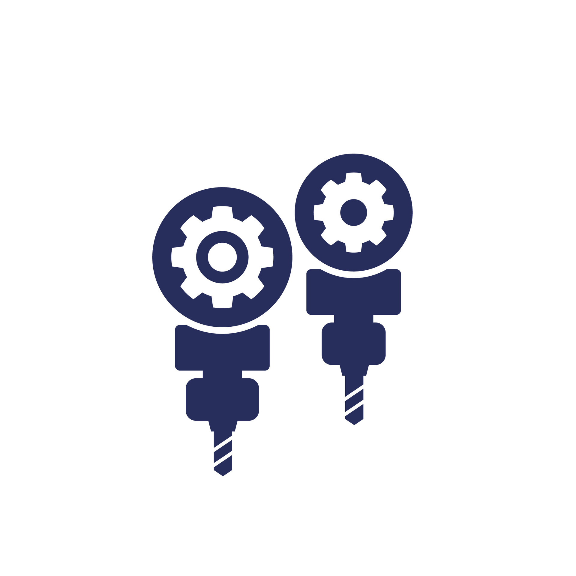 Cnc Machine Service Icon On White 28115287 Vector Art At Vecteezy