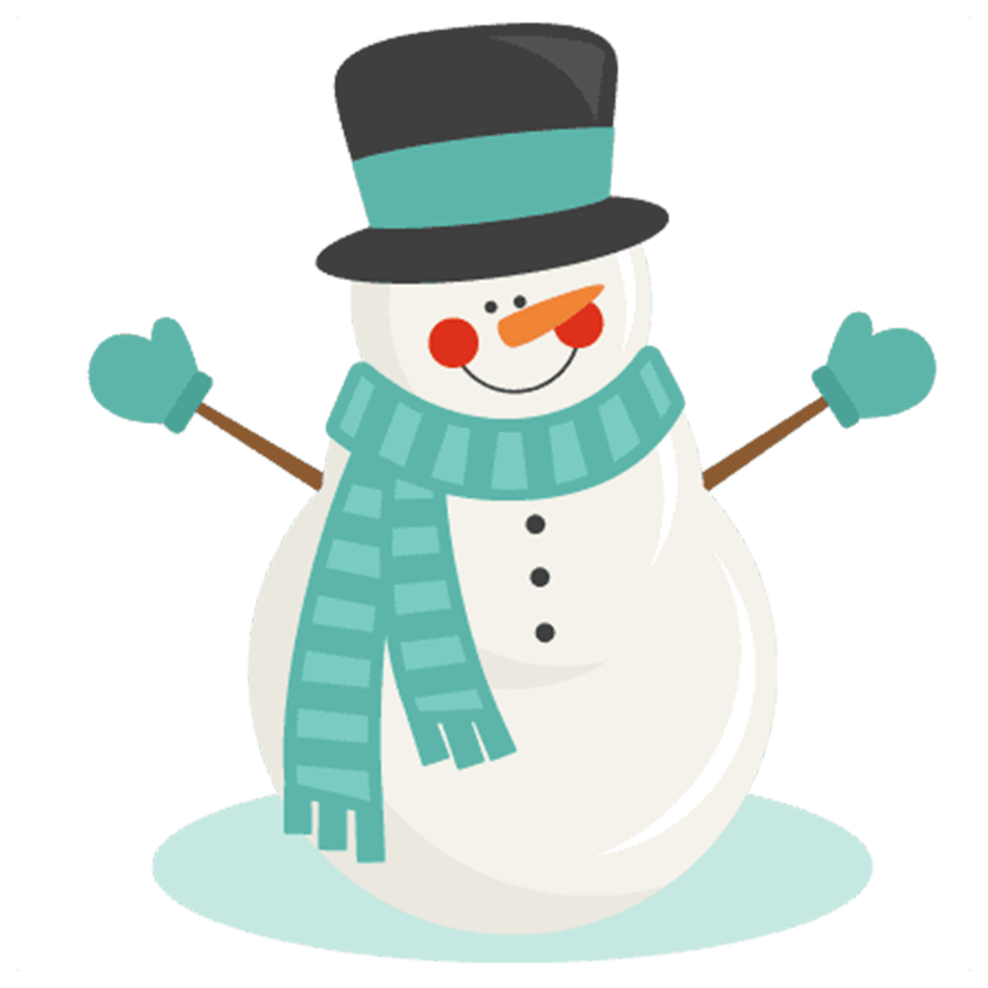 Cute Snowman Clipart Free