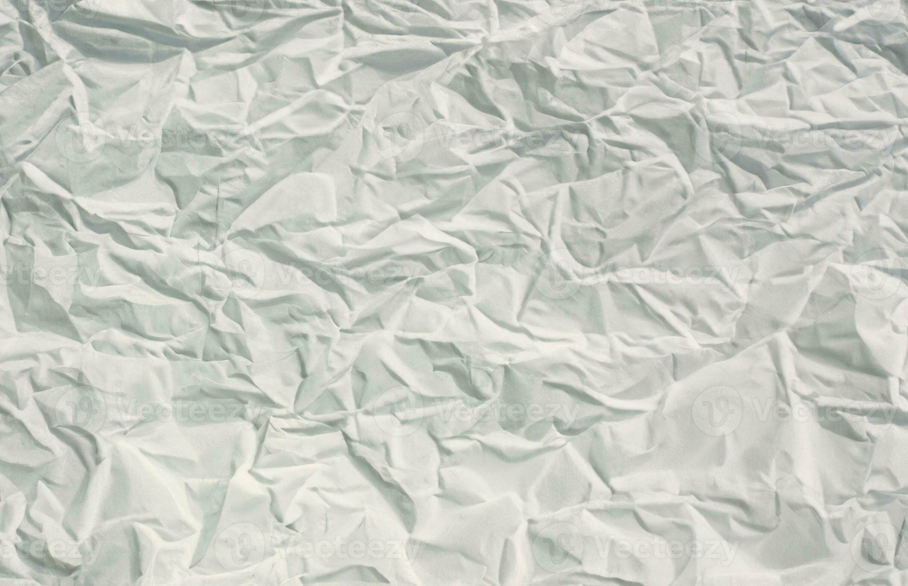 photo white crumpled paper texture background design space white tone ...