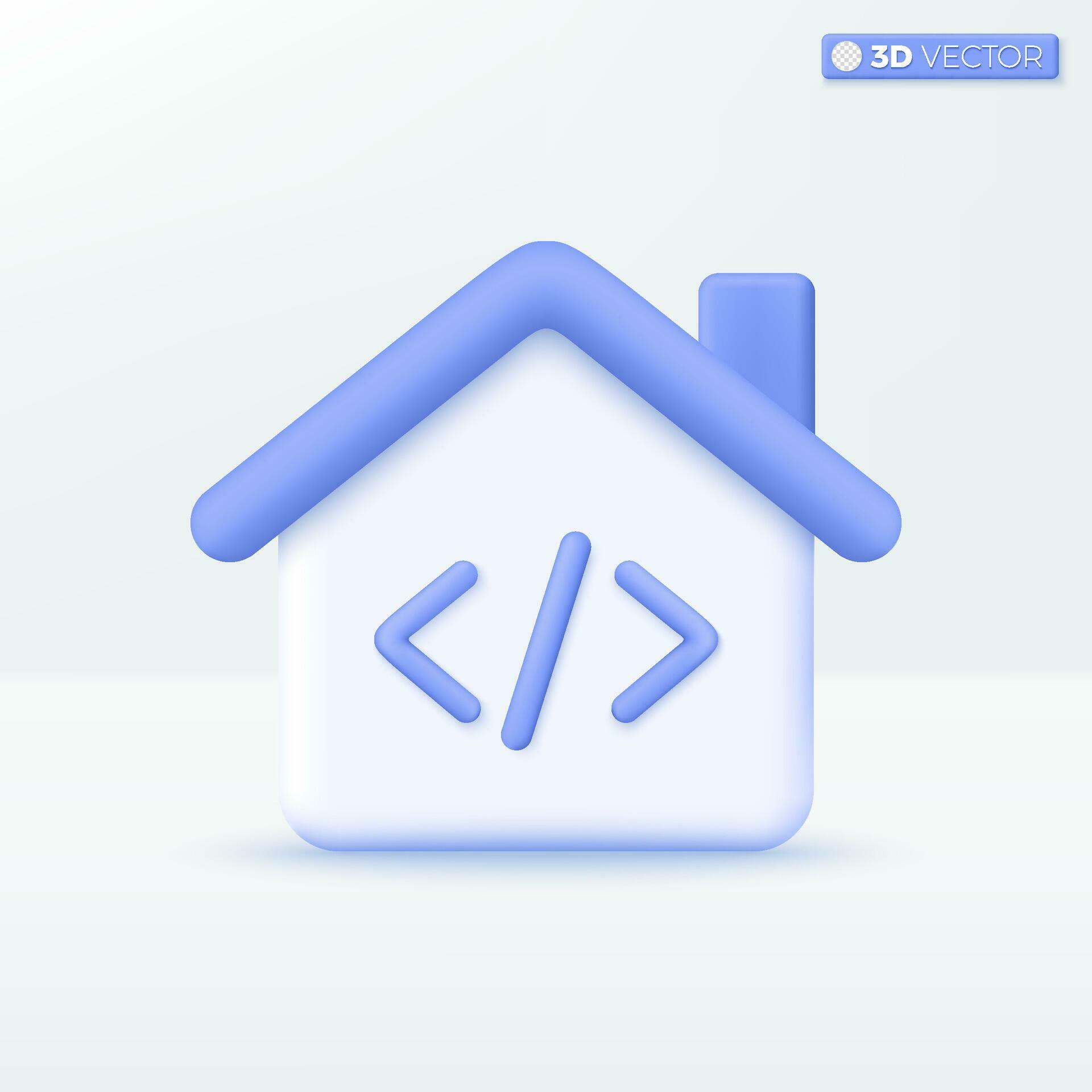 Home page Development icon symbols. Script Coding language, Website ...
