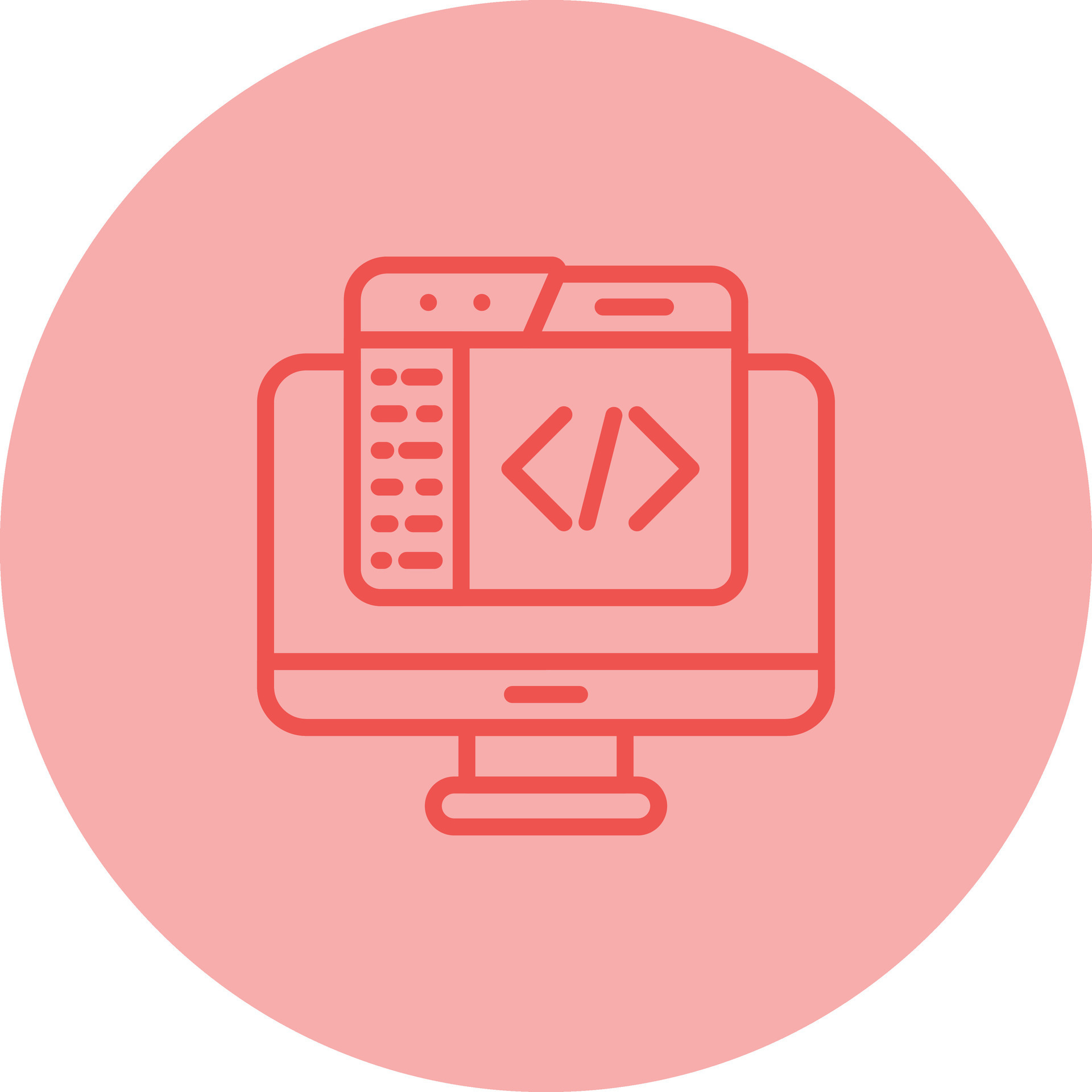 Code Editor Vector Icon 28117250 Vector Art at Vecteezy