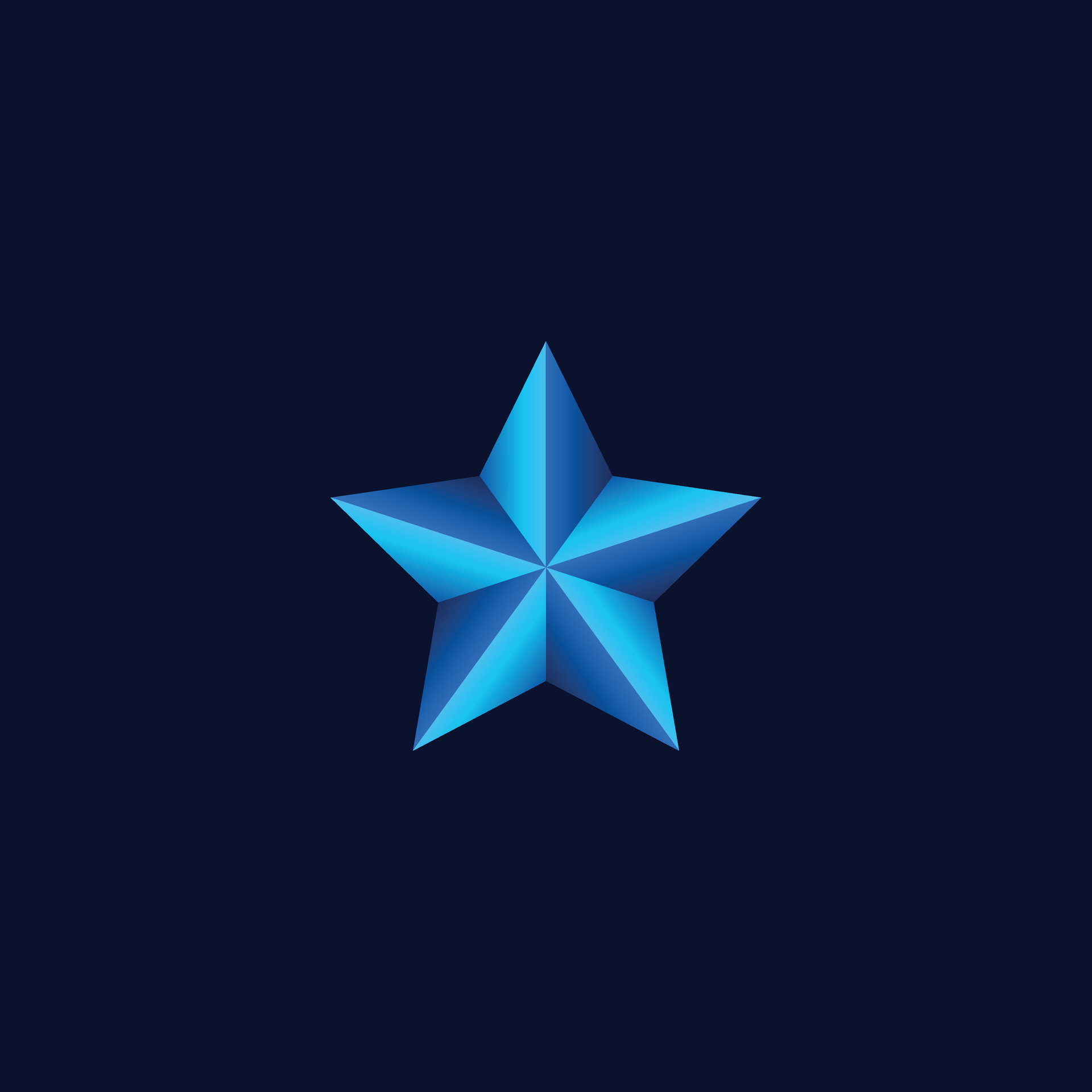 Blue Star logo vector, gradient colors 28126117 Vector Art at Vecteezy