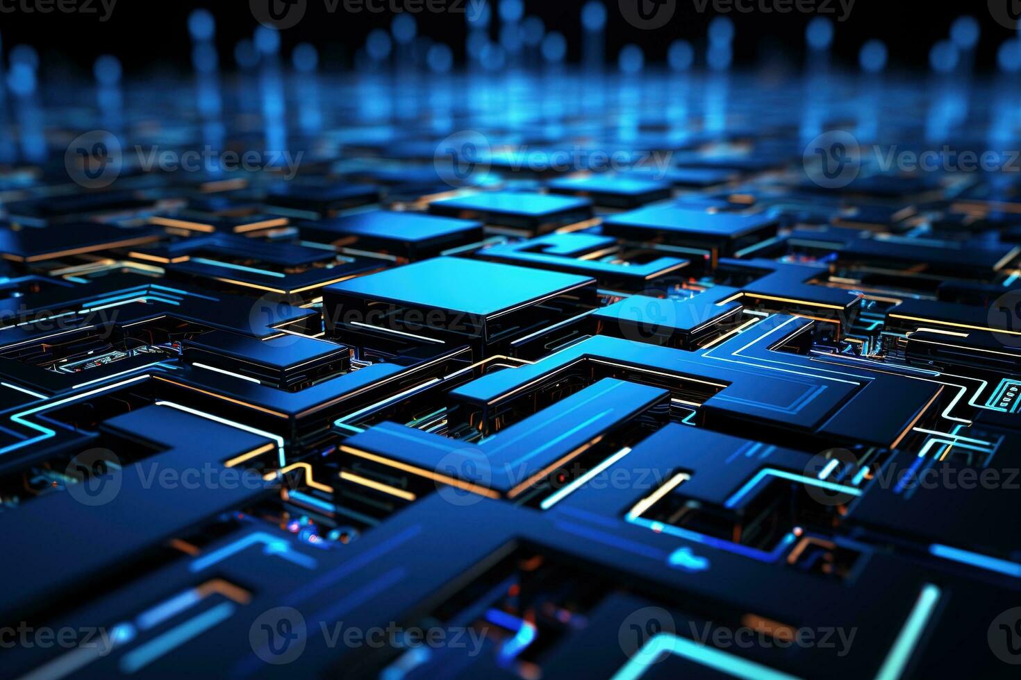 Blue and black metallic wallpaper with high resolution in a tech style ... Blue and black metallic wallpaper with high resolution in a tech style ...