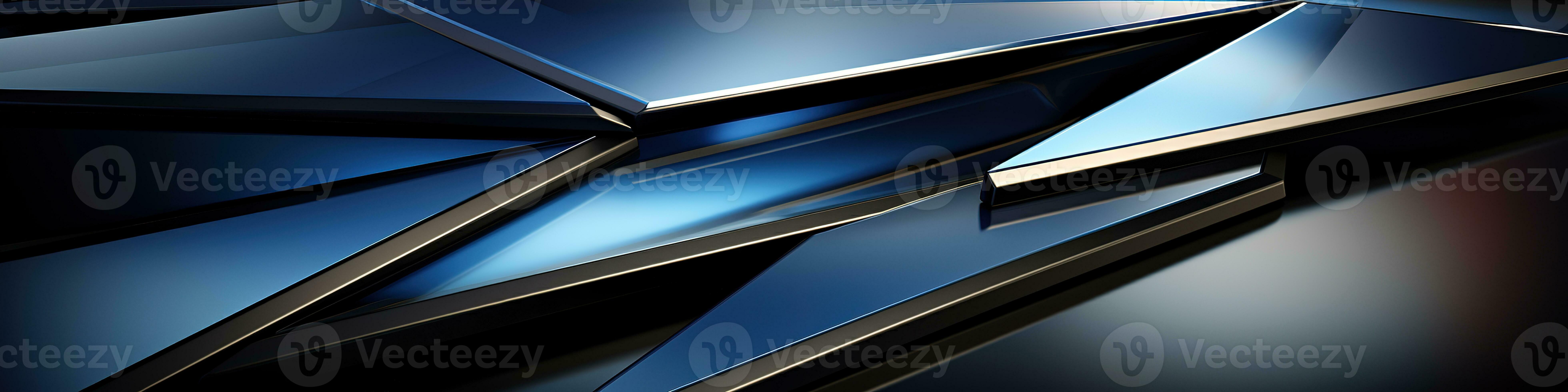 Metallic blue and black wallpaper in a tech style, high resolution ...