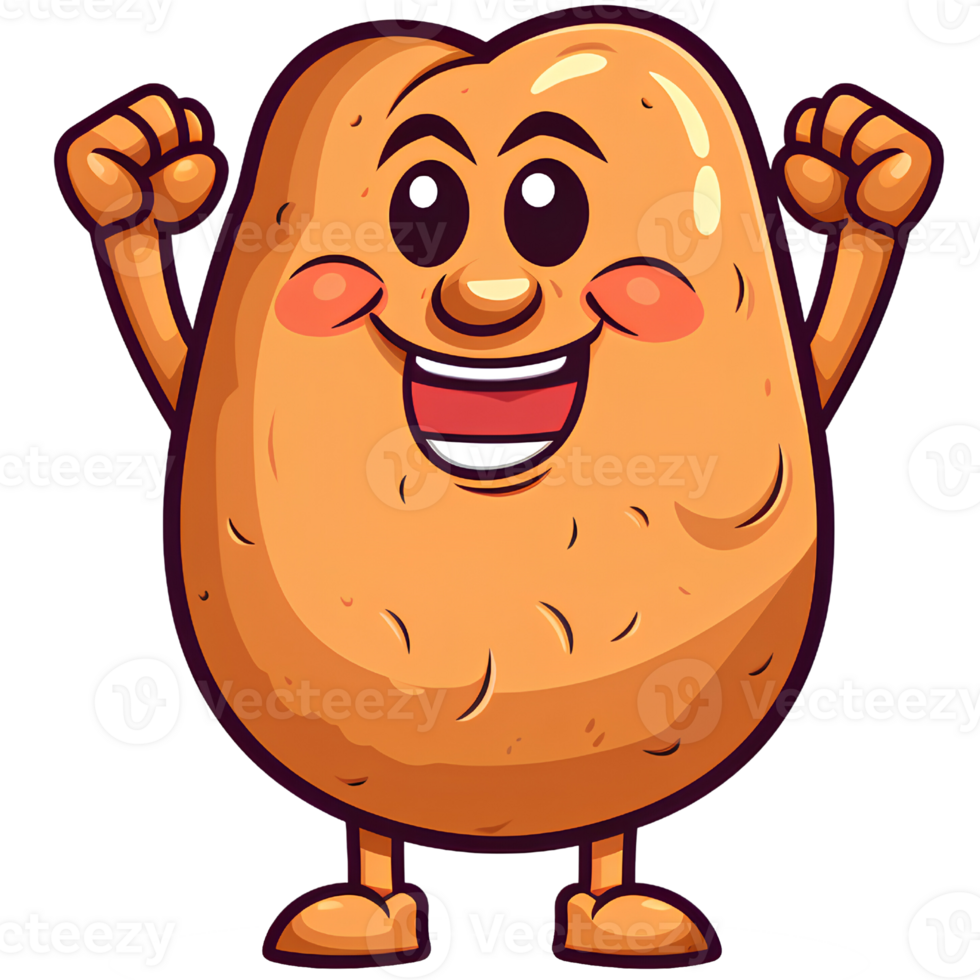 Potato Vegetarian Ai Generative 28132426 Png