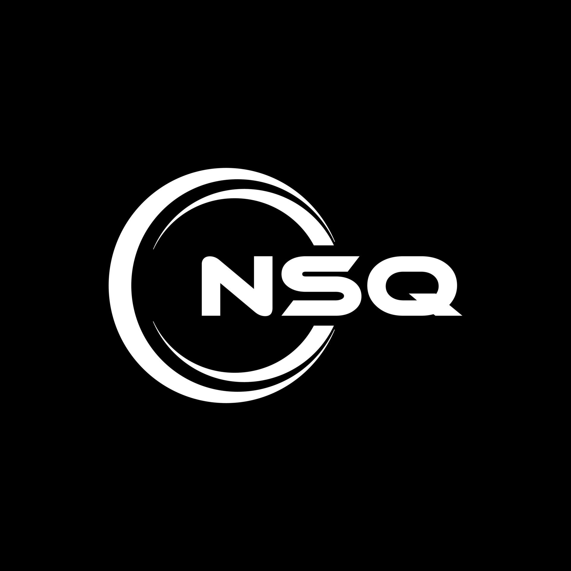 nsq logo diseño, inspiración para un único identidad. moderno elegancia y creativo diseño ...