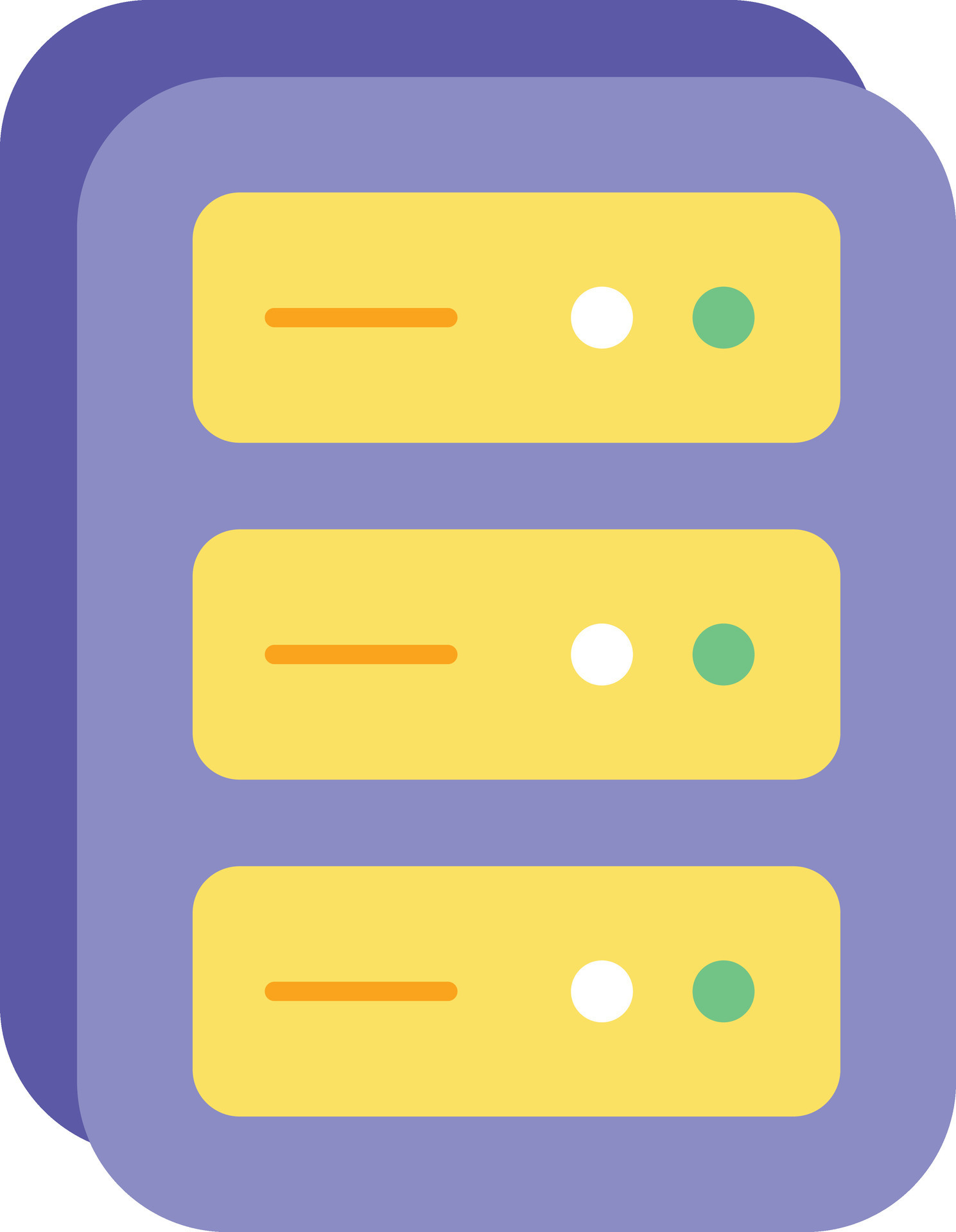 big data flat icon color design style 28135445 Vector Art at Vecteezy