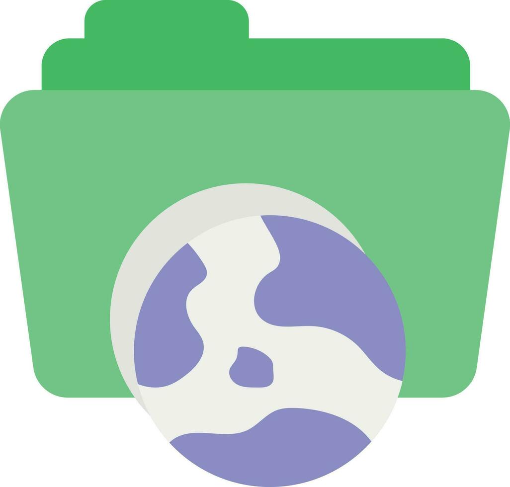 Browser Folder flat icon color design style 28135722 Vector Art at Vecteezy