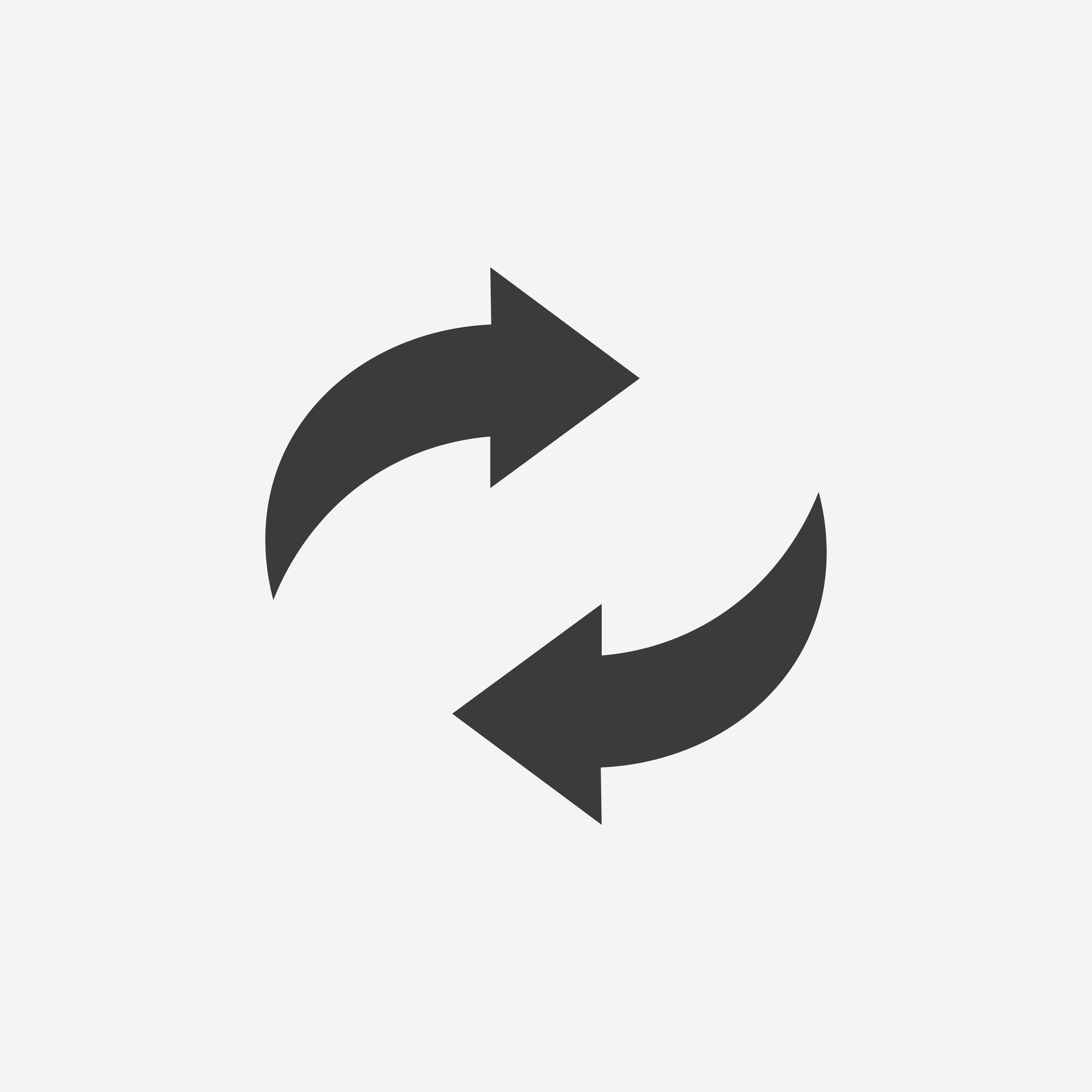 Rotation Update Arrow Reload Refresh Direction Rotate Icon Vector