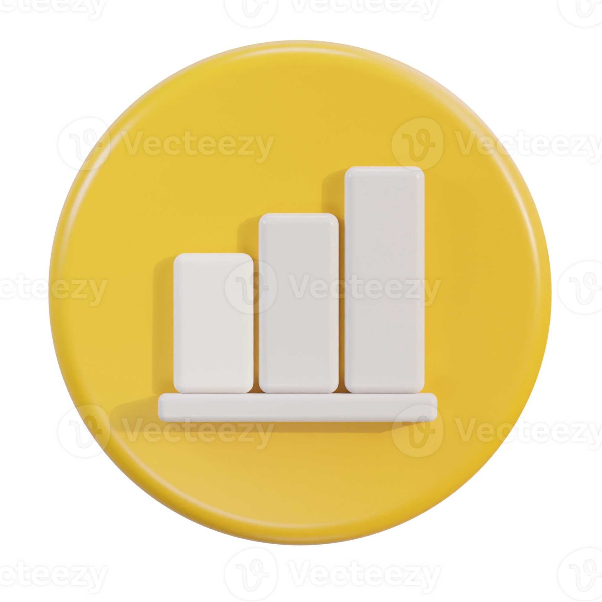 3d graph chart data statistic report information icon 28149211 PNG