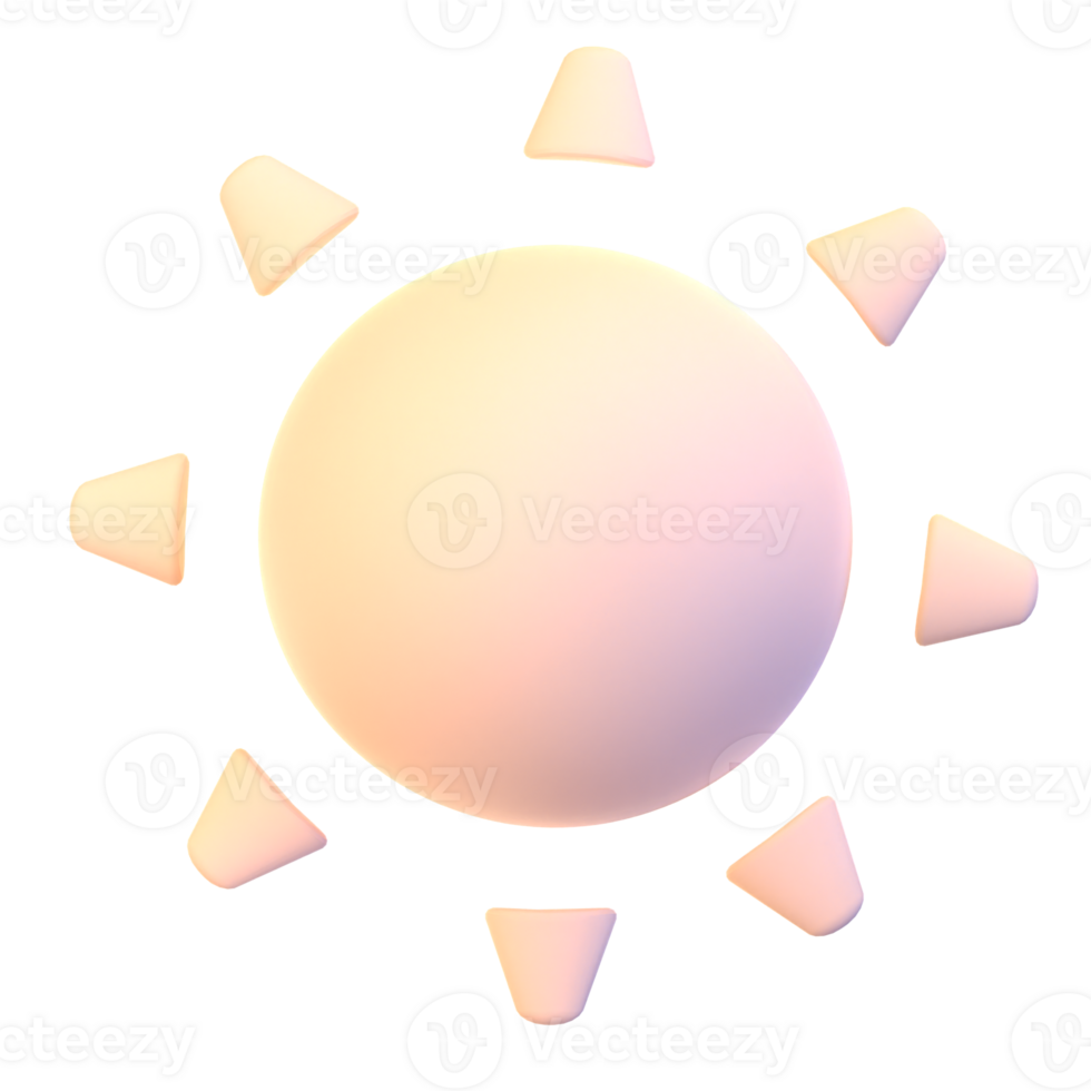 3D renderen icon summer holiday vacation 28149468 PNG