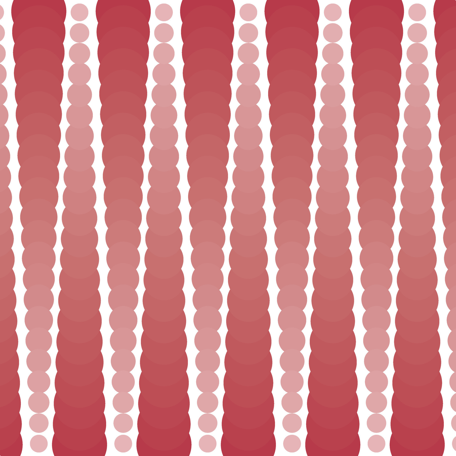 Simple Abstract Seamlees Megenta Pink Lite And Deep Color Polka Dot Halftone Pattern On White