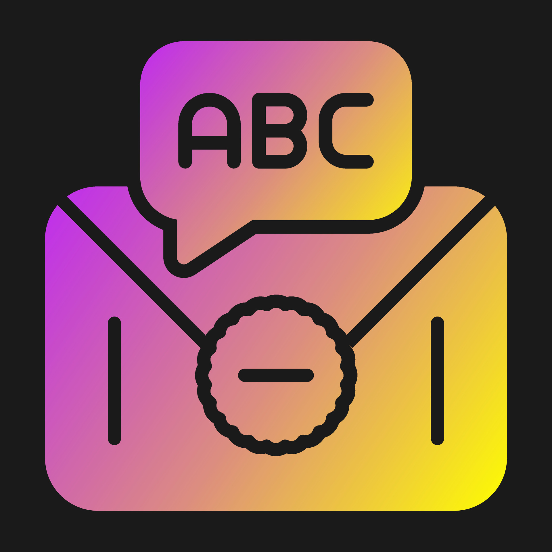 Text Message Vector Icon 28158345 Vector Art at Vecteezy