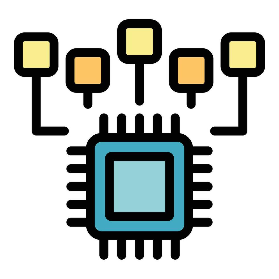 Engineer factory processor icon vector flat 28179895 Vector Art at Vecteezy