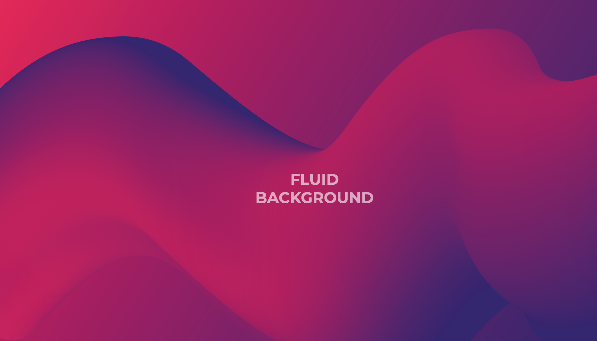 Red Abstract Fluid Wave Modern Poster With Gradient 3d Flow Shape Innovation Background Design