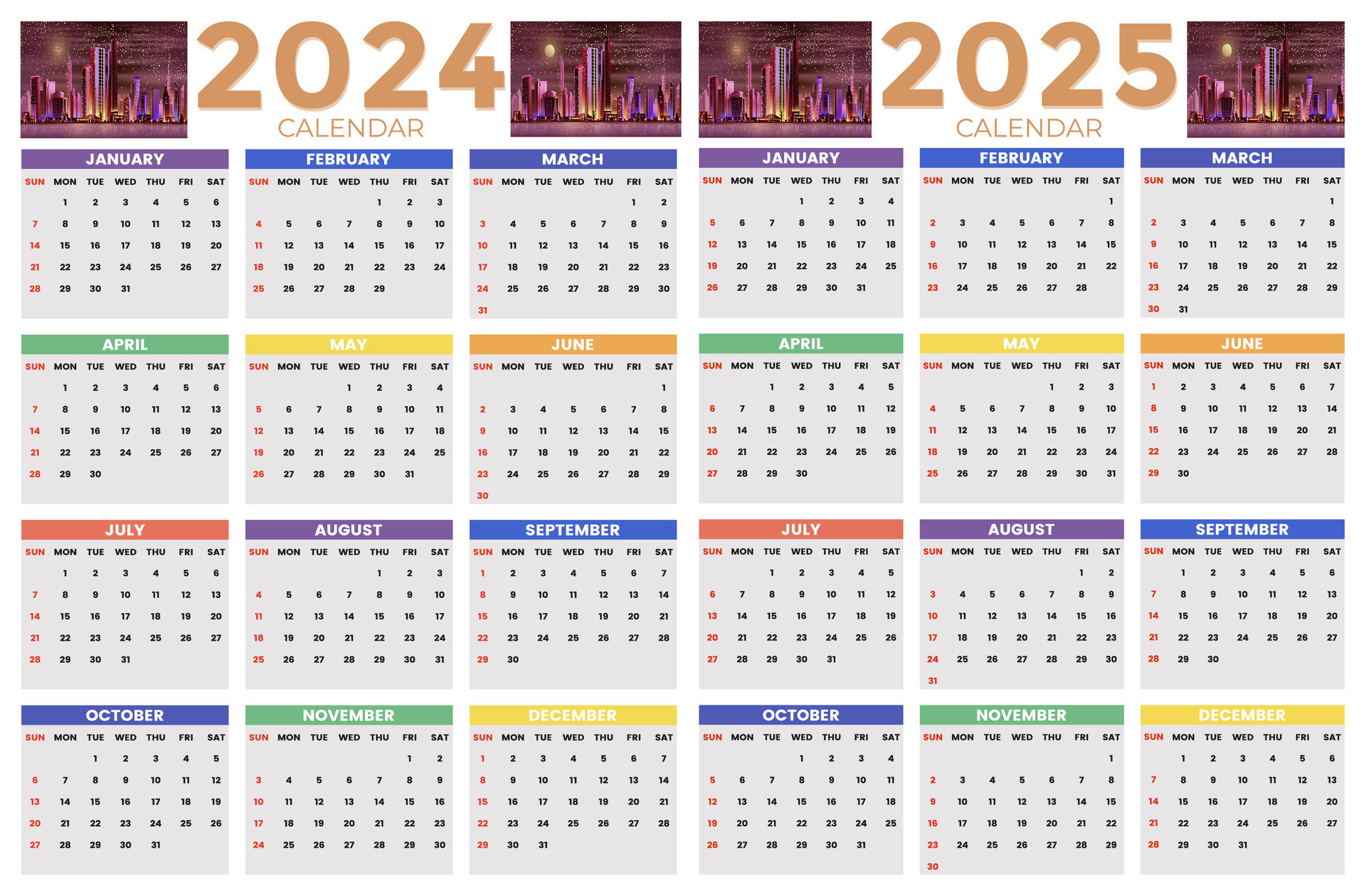 2024, 2025 calendar design template for happy new year 28182904 Vector ... 2024, 2025 calendar design template for happy new year 28182904 Vector ...