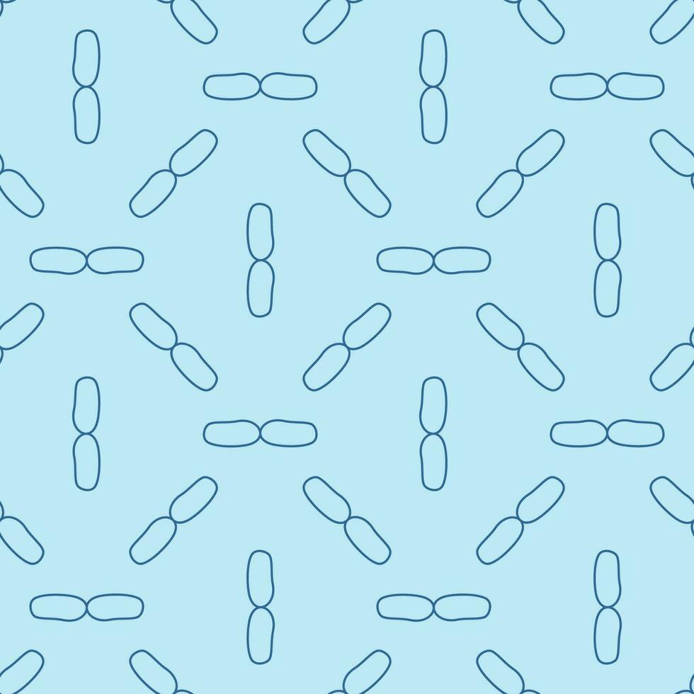 Bacilli Vector Bacteria Concept Blue Outline Seamless Pattern 28182968 Vector Art At Vecteezy