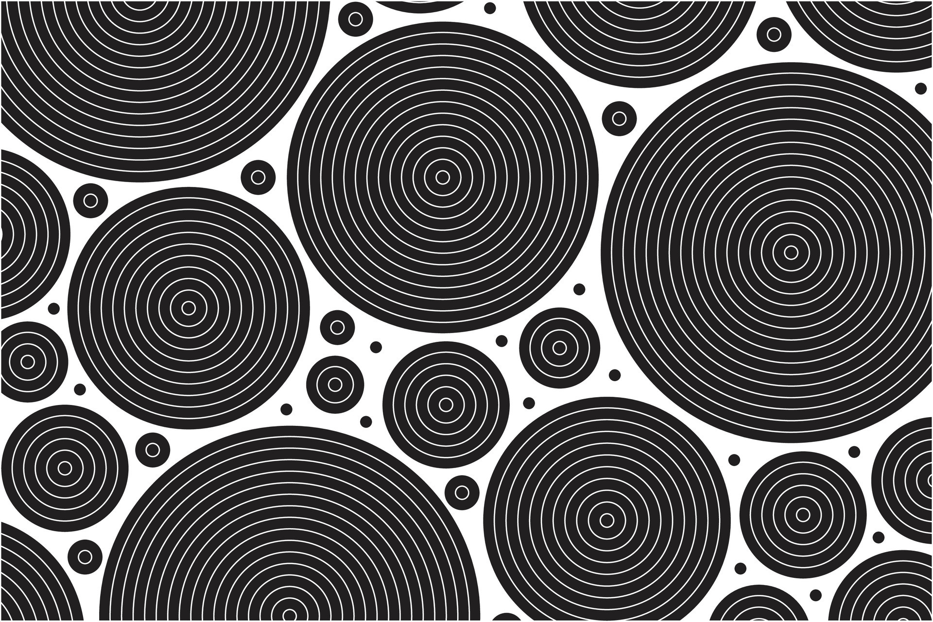 White Circular lines abstract vector background vector illustration ...