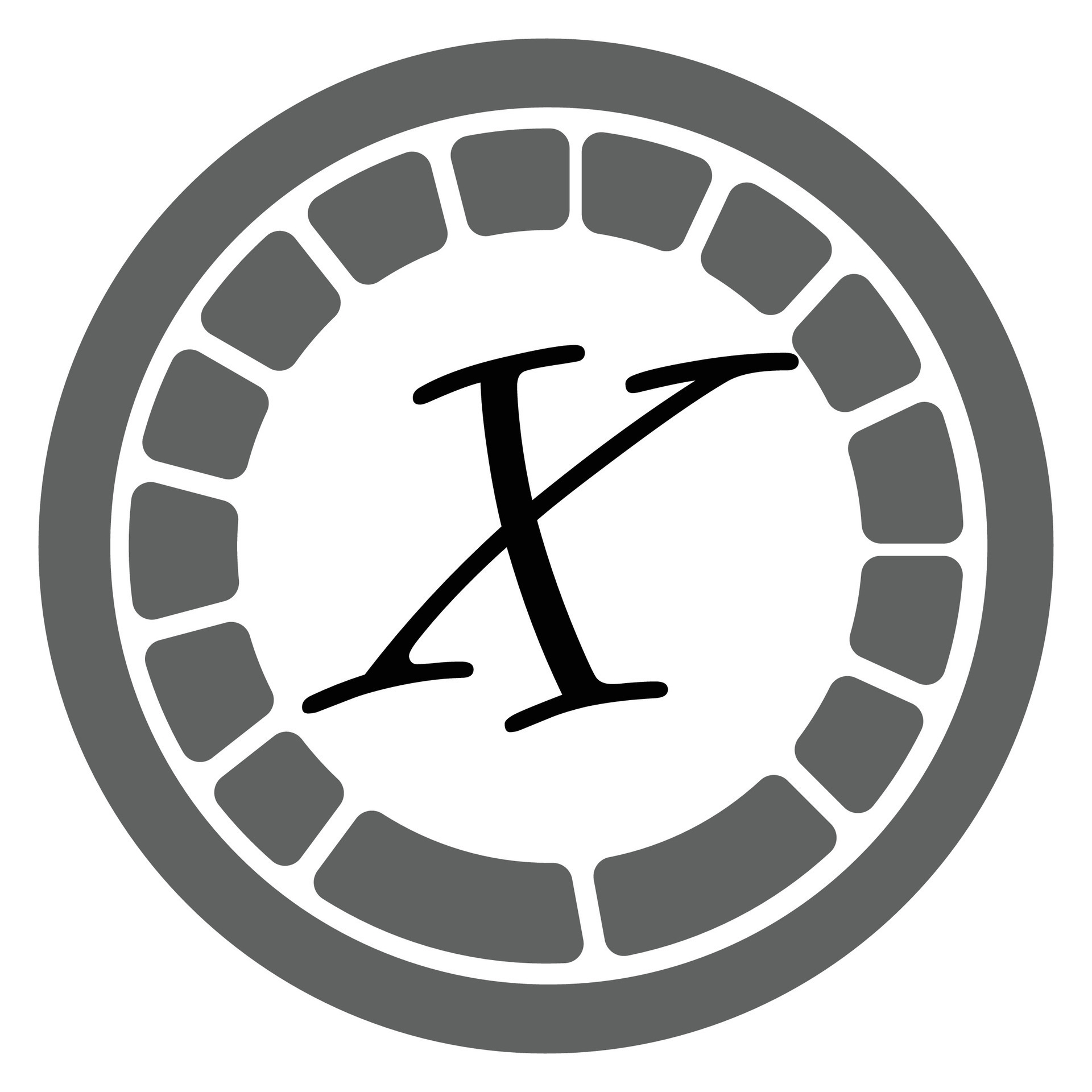 The Letter X In A Circle With A White Background 28188071 Vector Art At the-letter-x-in-a-circle-with-a-white-background-28188071-vector-art-at