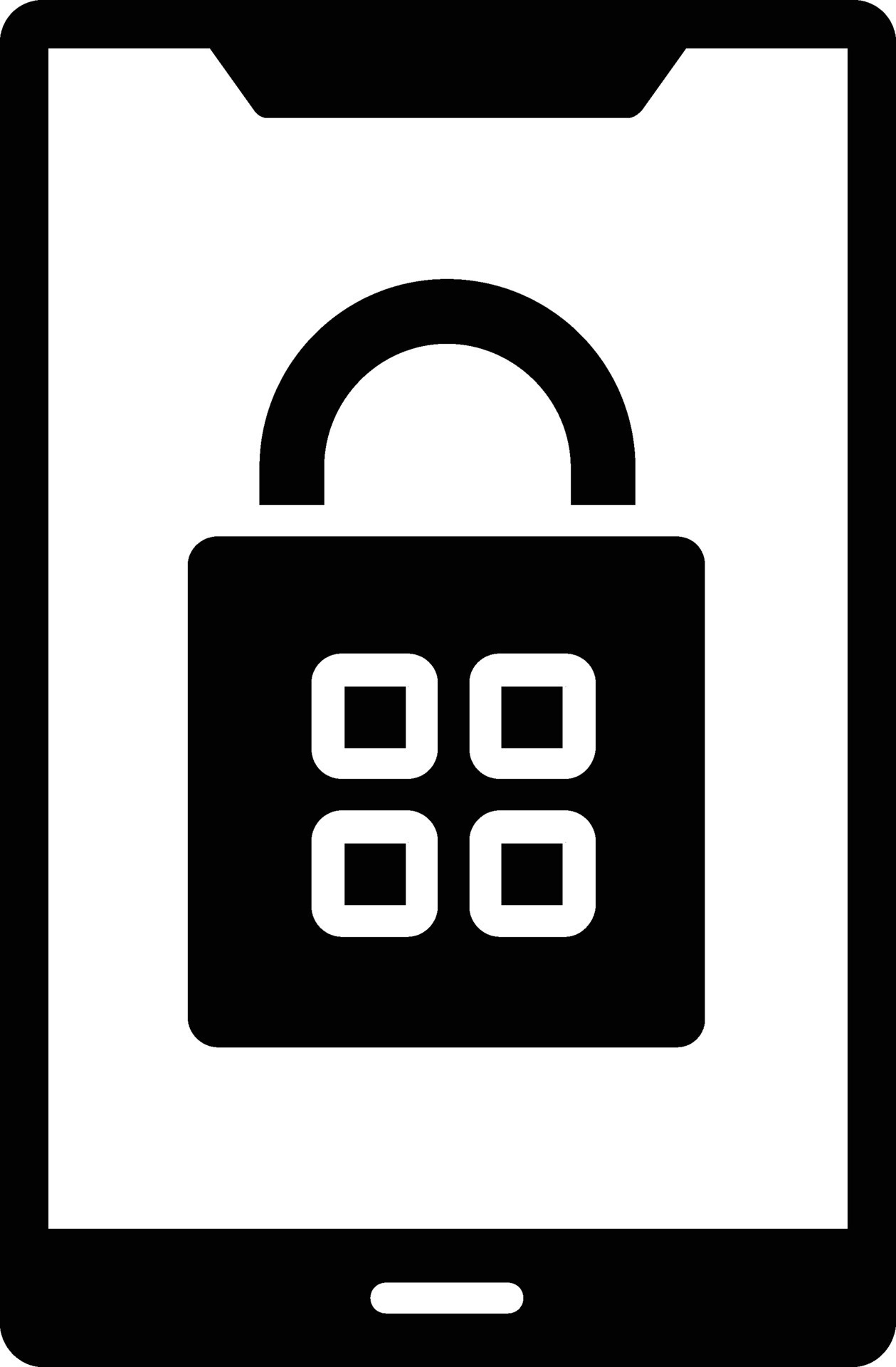 App Store Glyph Icon 28188915 Vector Art At Vecteezy