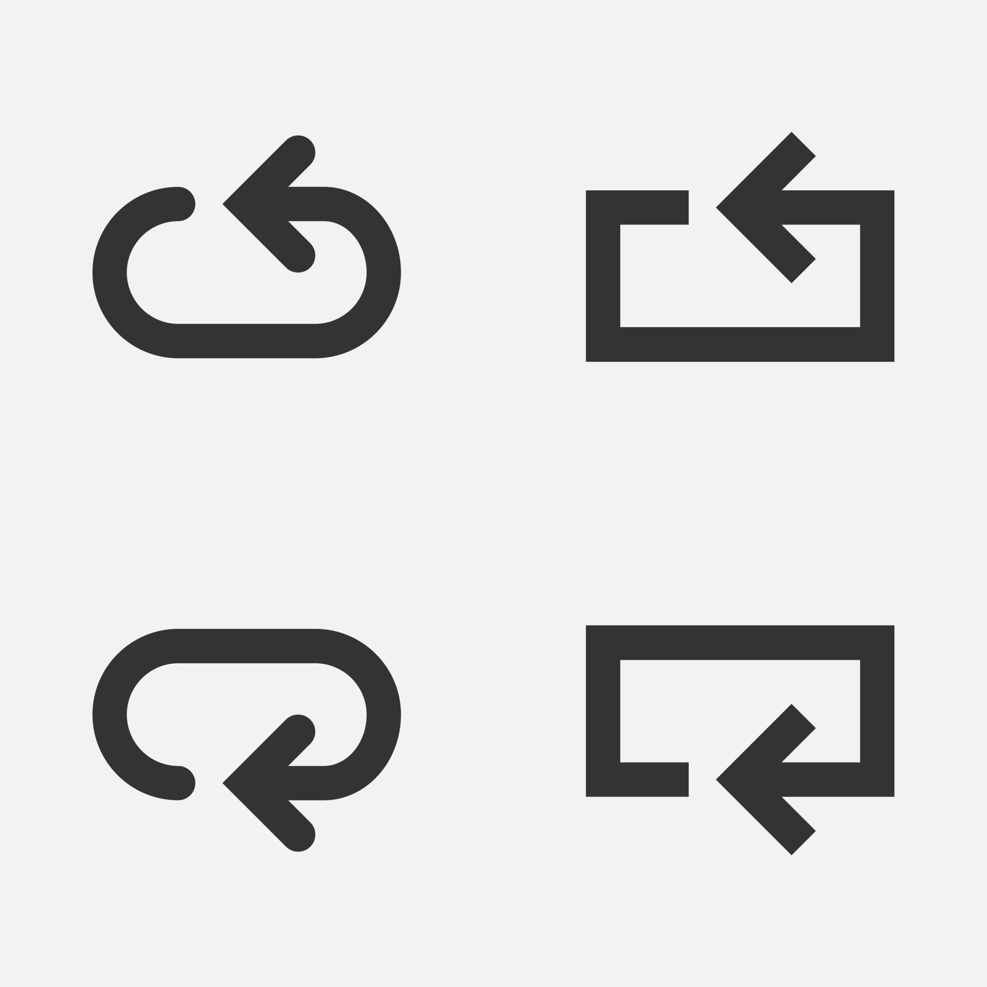 Arrow loop icon repeat button 28189975 Vector Art at Vecteezy