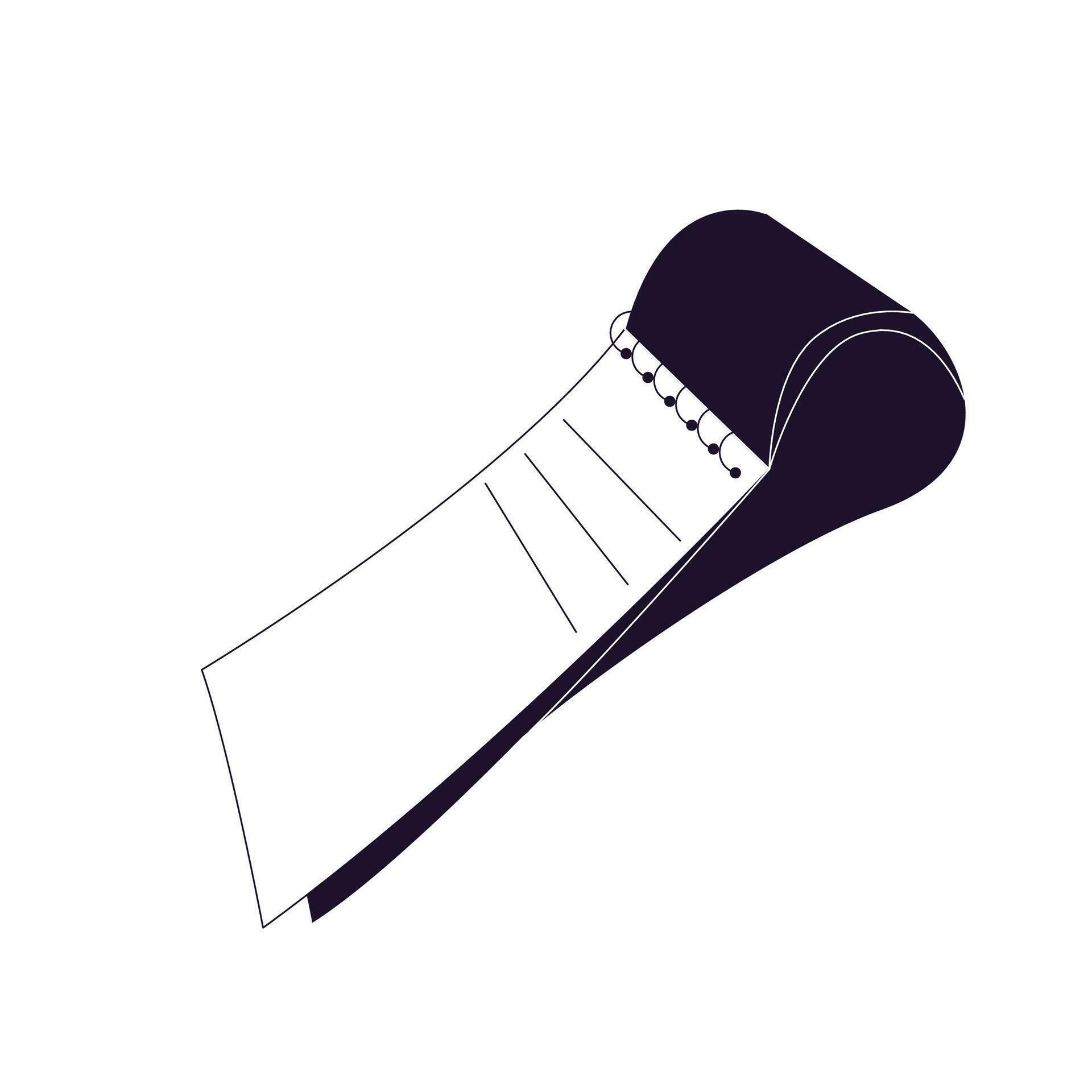 Scrolling Page Notepad Pad Scrolling Vector 28194225 Vector Art At Vecteezy