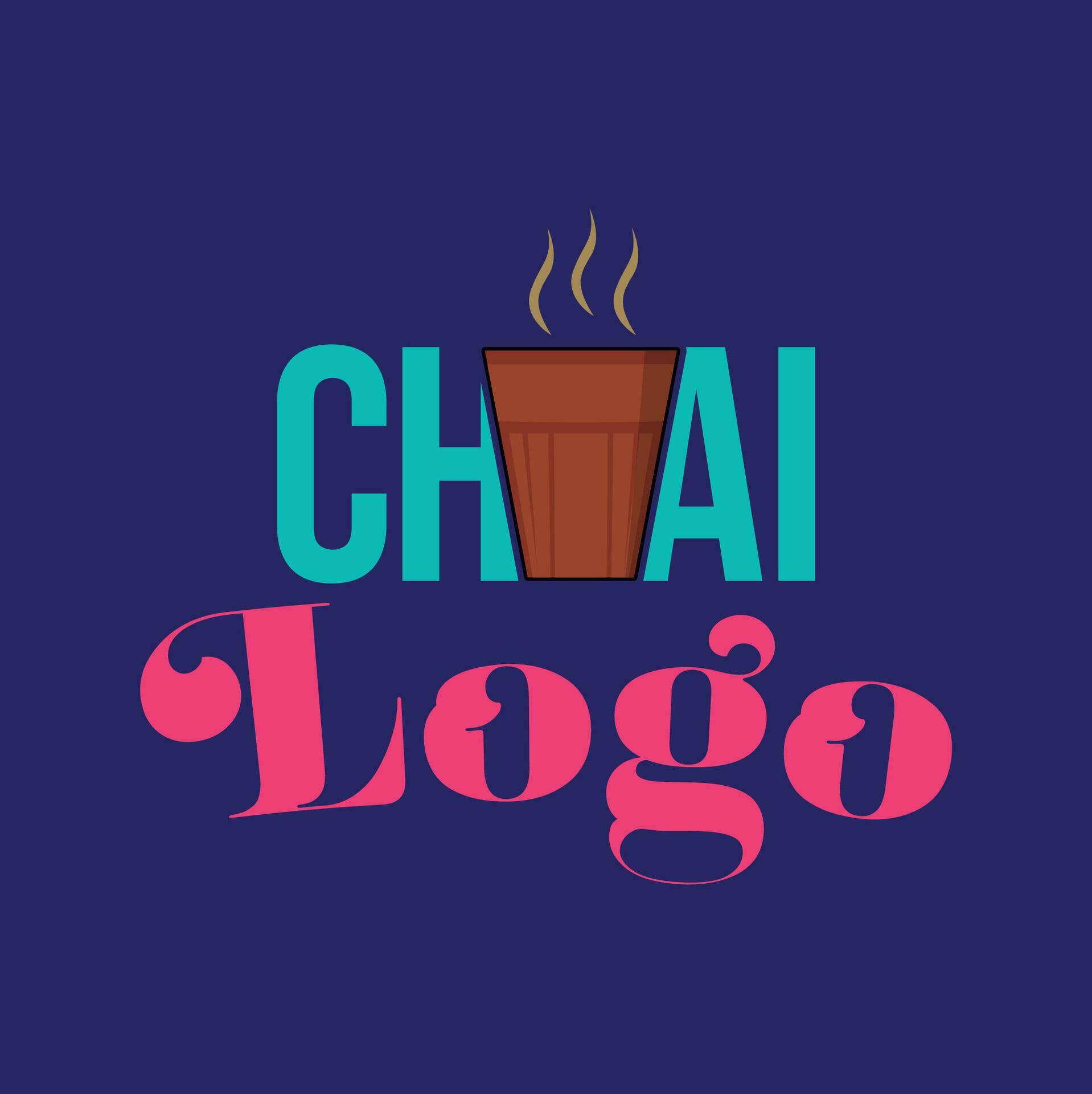 Chai Logo Design With Kullad 28198054 Vector Art At Vecteezy