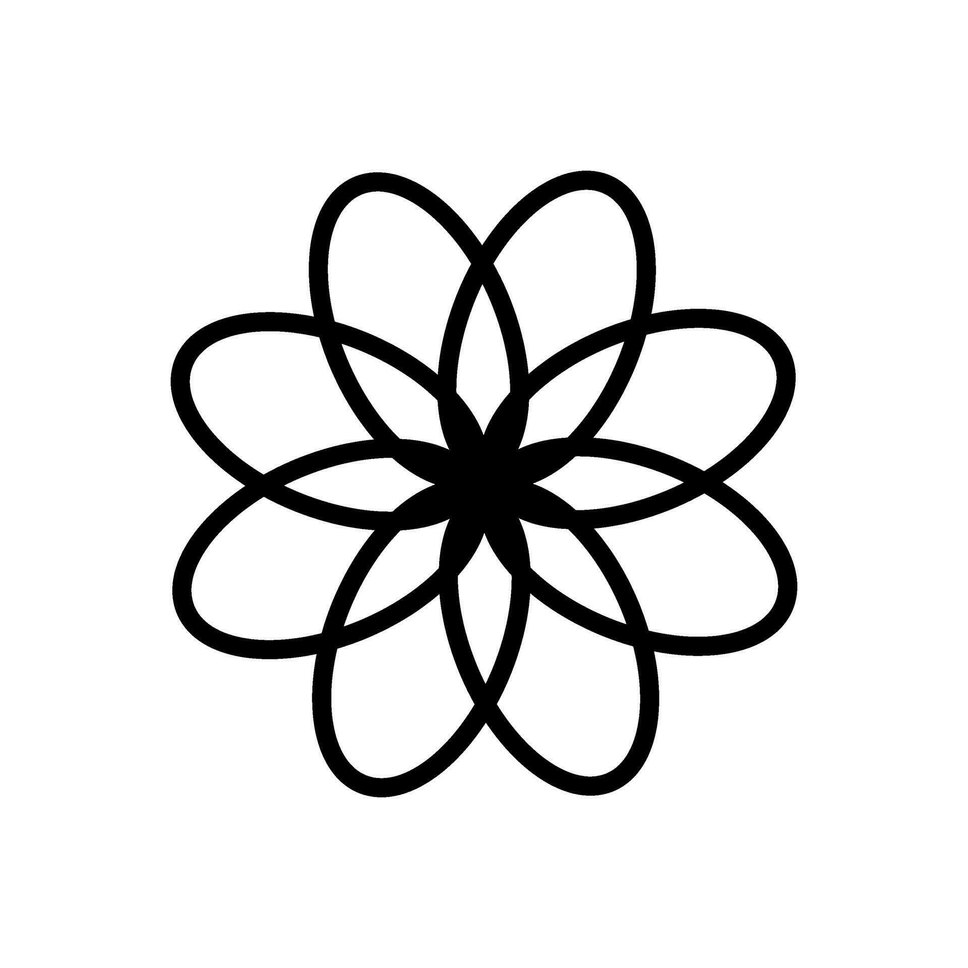 Circle Shape Ornamental Artistic And Memorable Can Use For Logo Gram