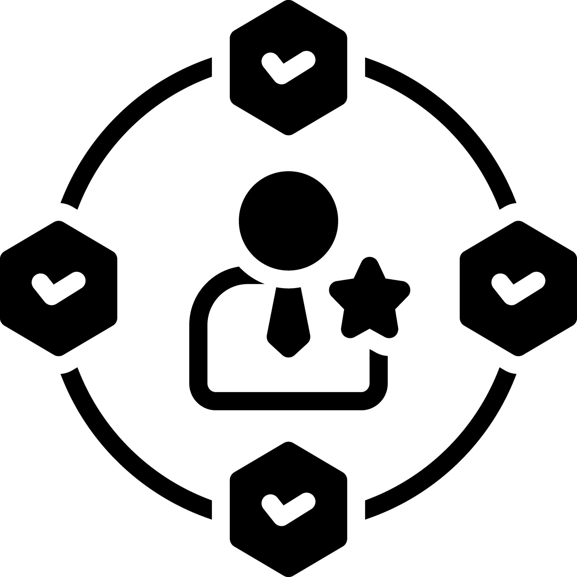 solid icon for experience 28198776 Vector Art at Vecteezy