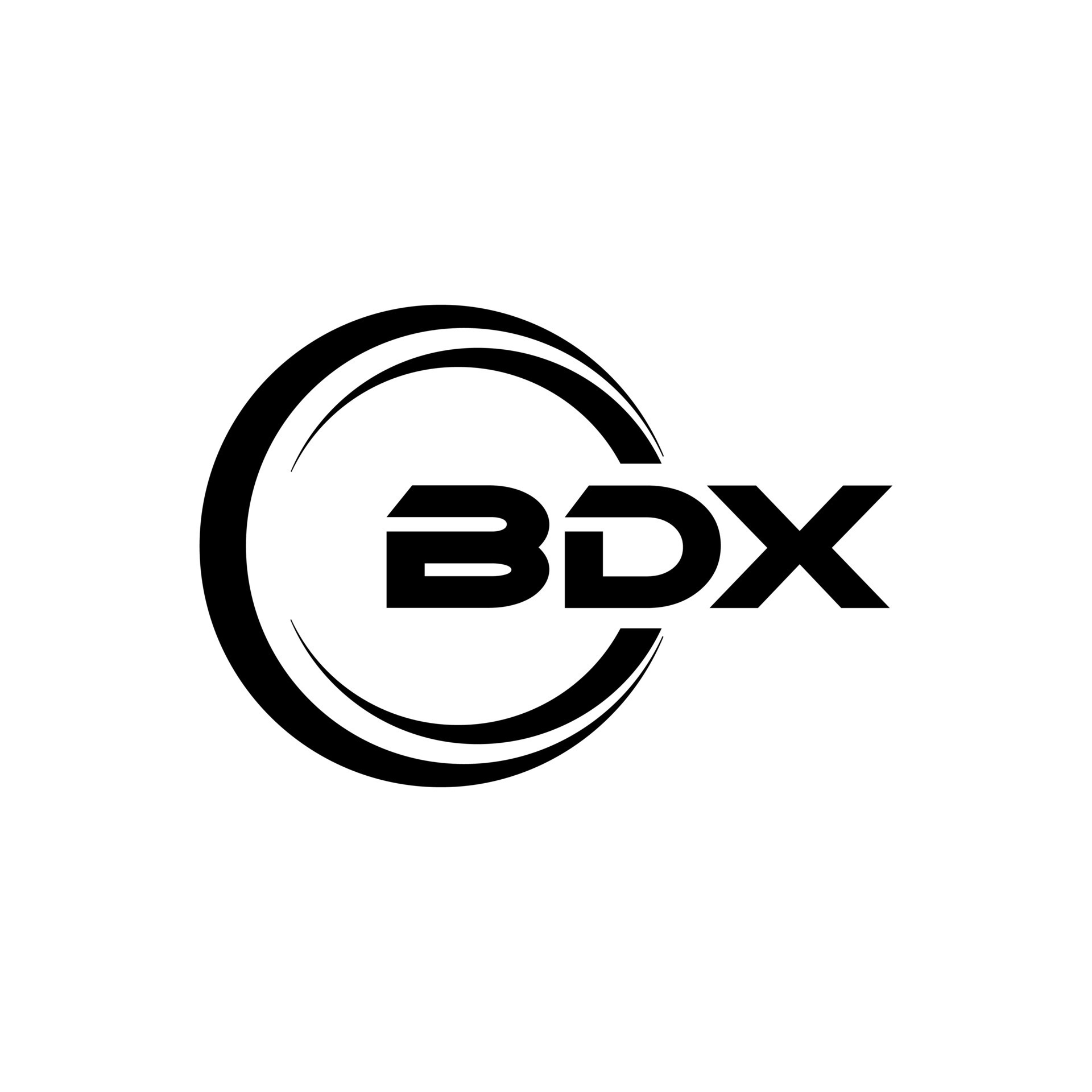 bdx logo diseño, inspiración para un único identidad. moderno elegancia y creativo diseño ...