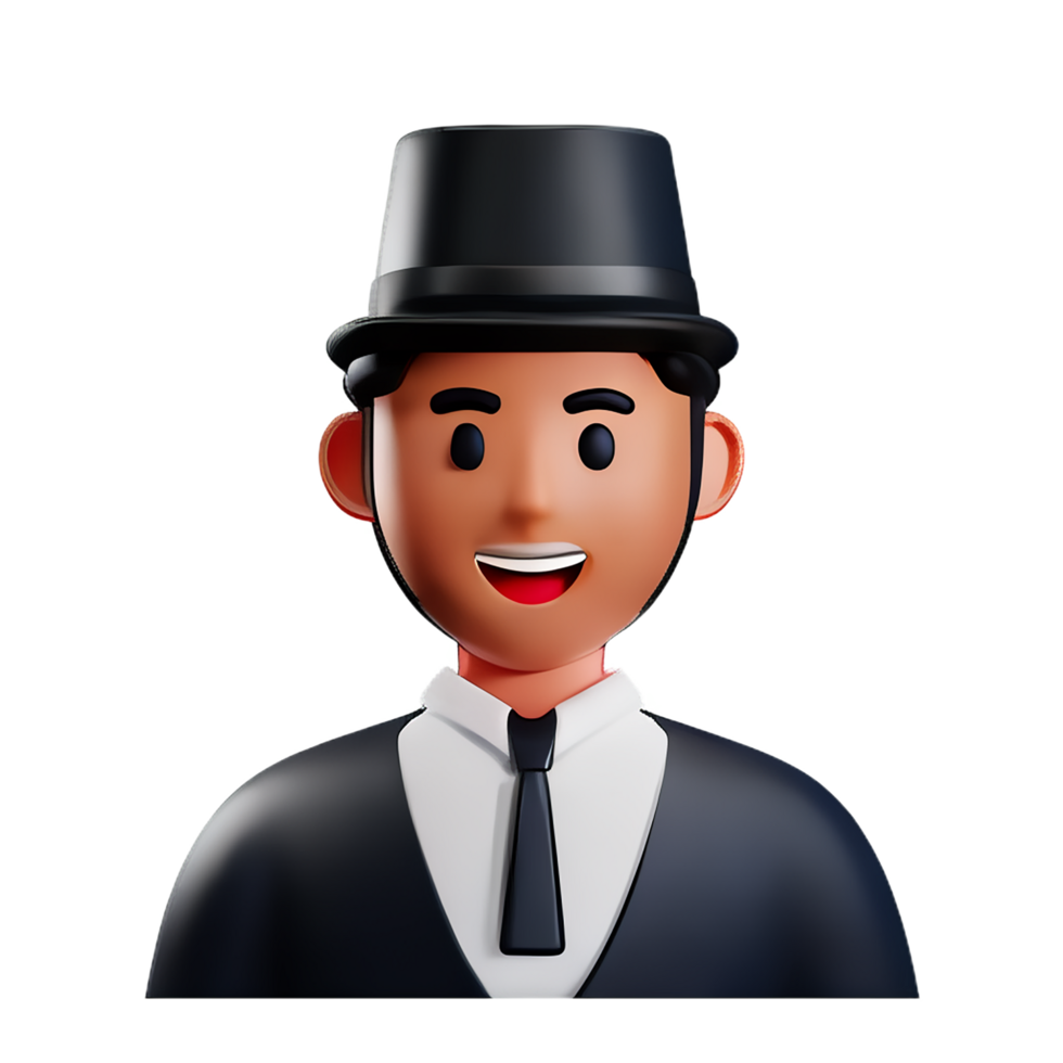 Waitress 3d Profession Avatars Illustrations 28206464 Png