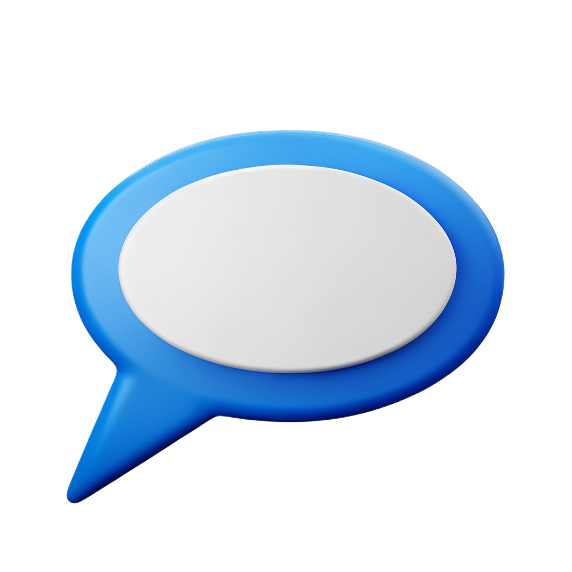 speech bubble 3d icon illustration 28206542 PNG