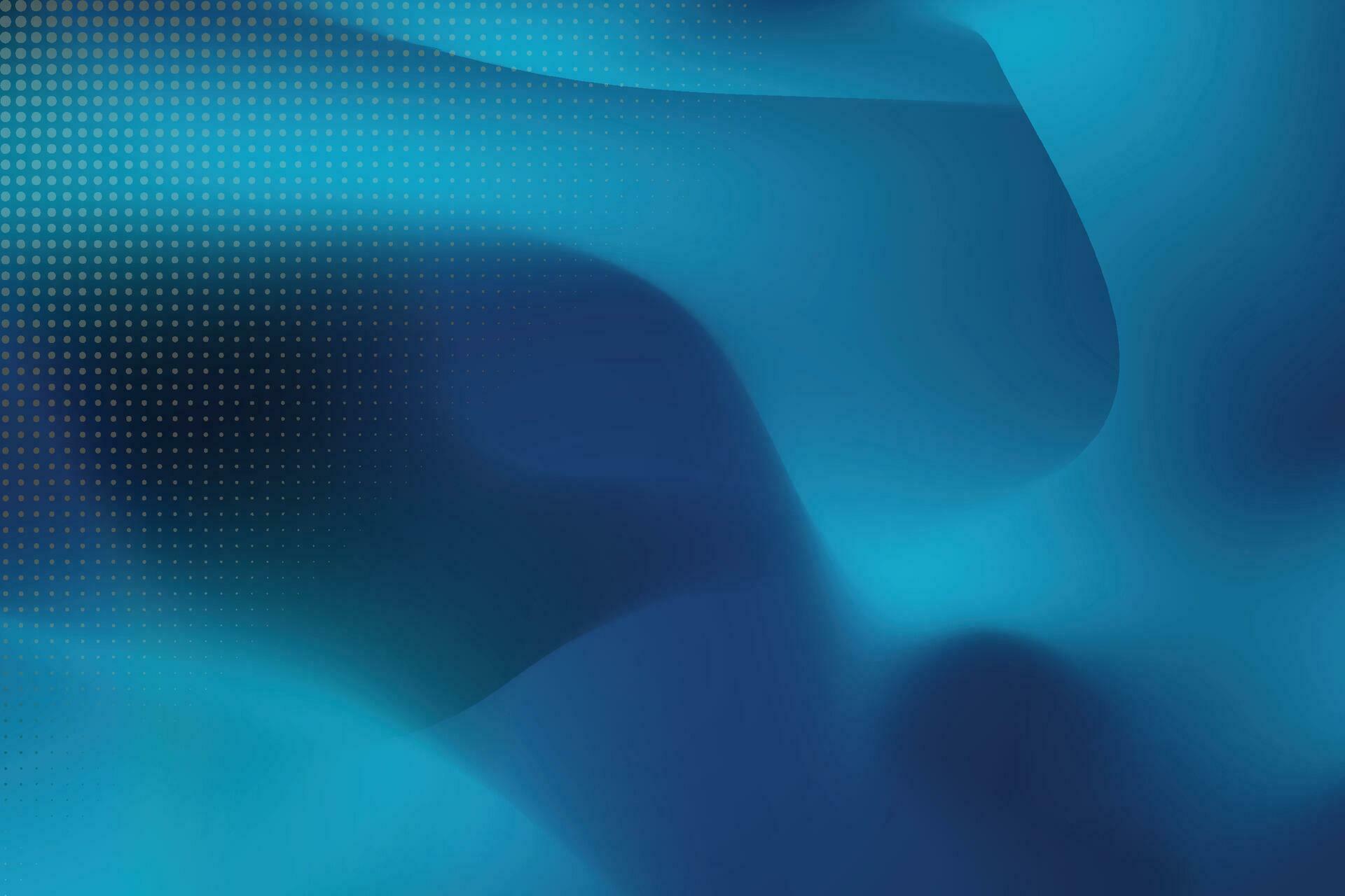 Minimal Geometric Background Blue Elements With Fluid Gradient Dynamic Shapes Composition