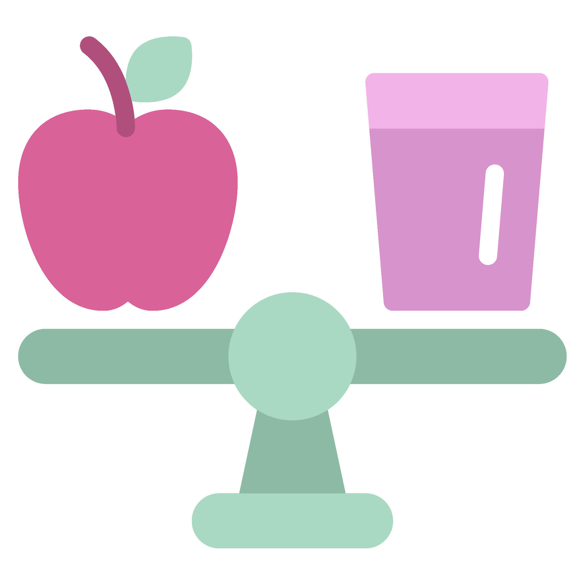 Balanced Diet icon illustration 28208525 Vector Art at Vecteezy