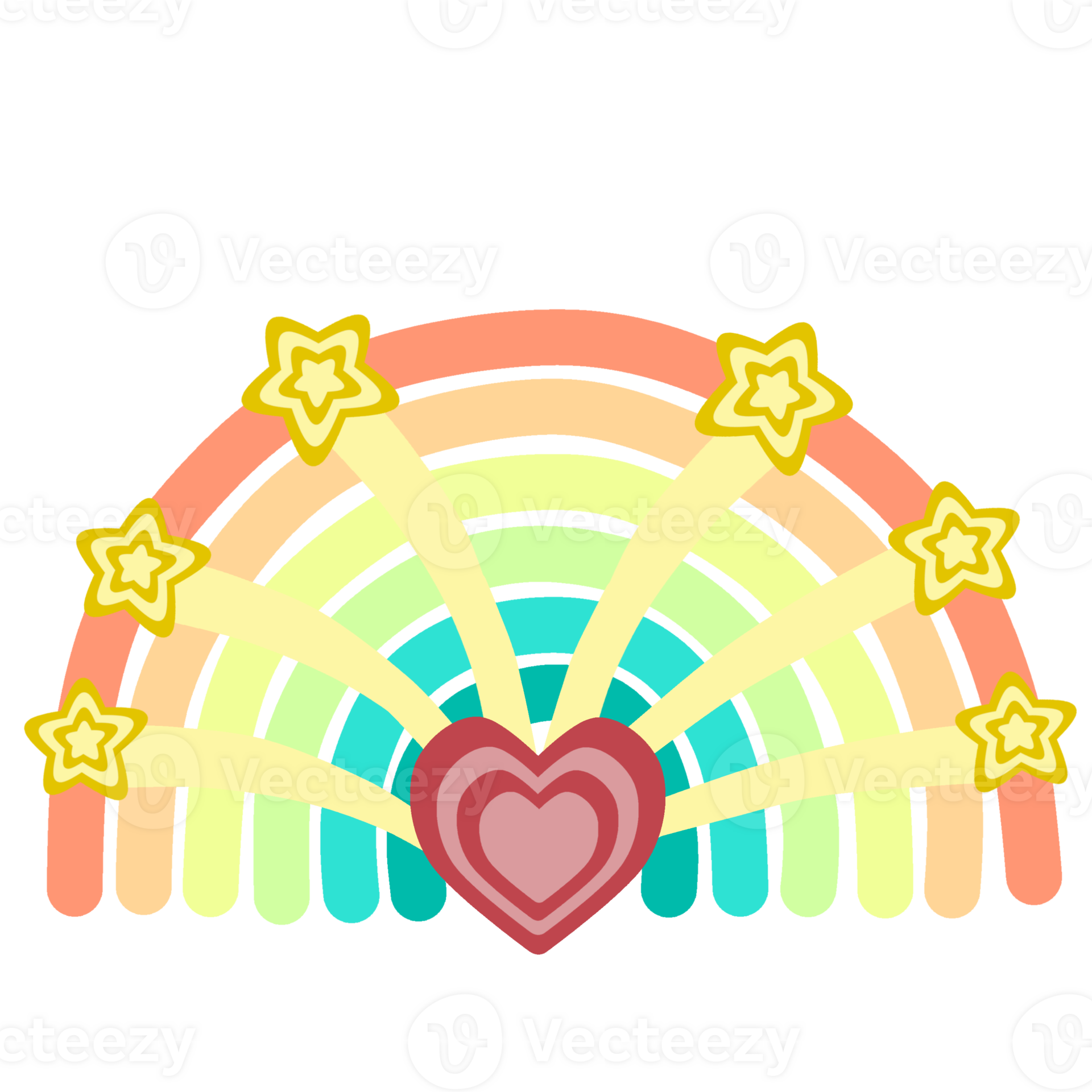 Rainbow Set Graphic 28211020 PNG