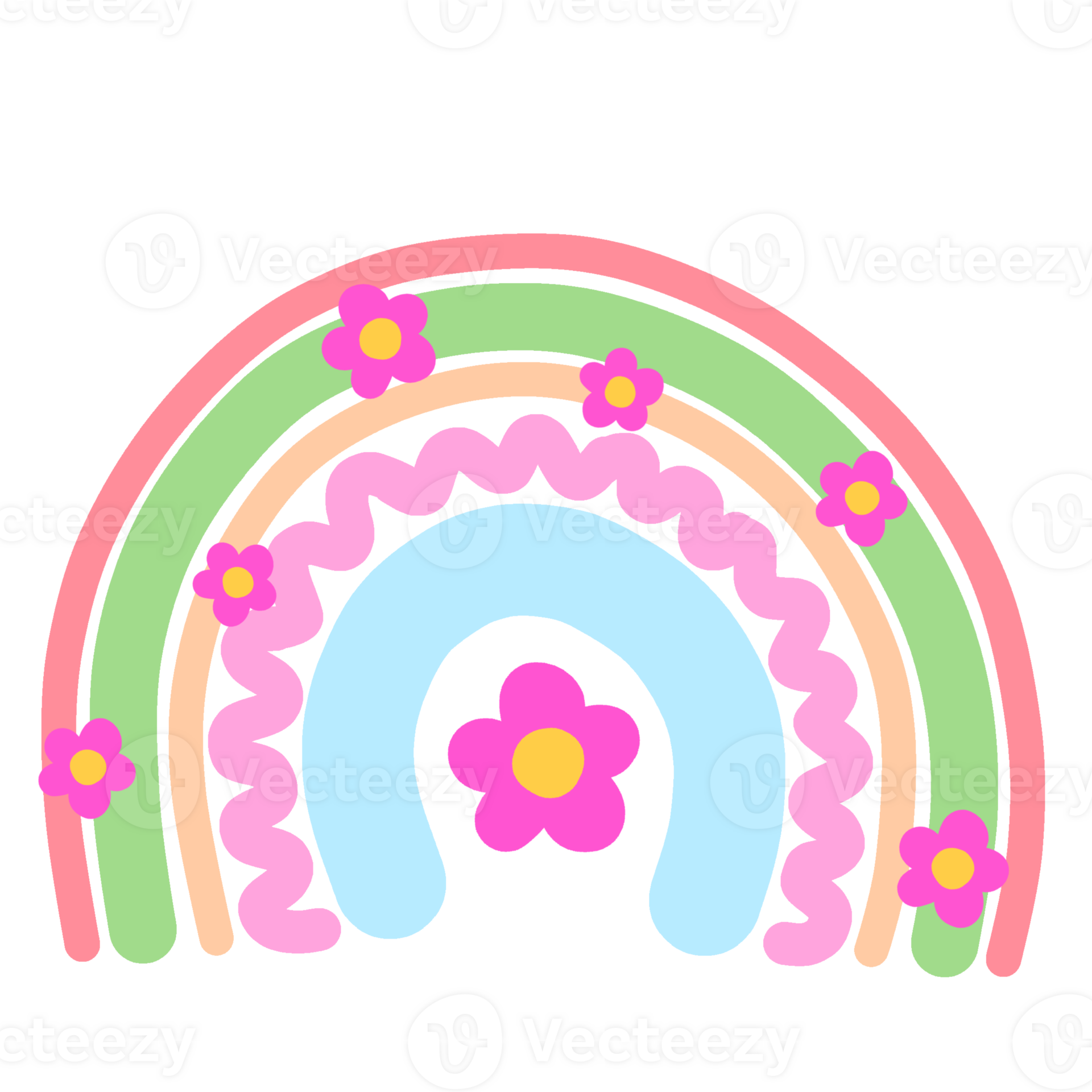 Rainbow Set Graphic 28211042 PNG