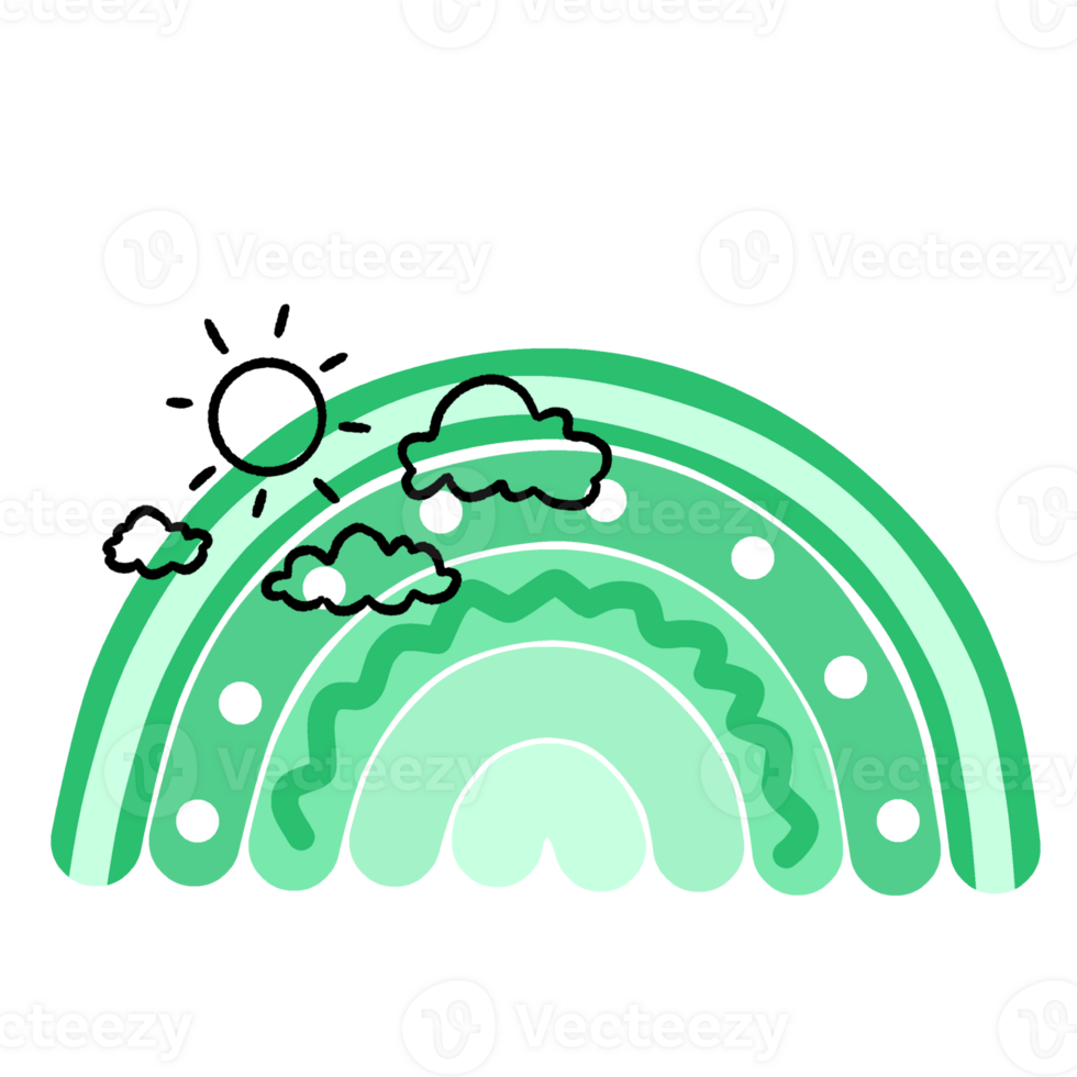 Rainbow Set Graphic 28211043 PNG