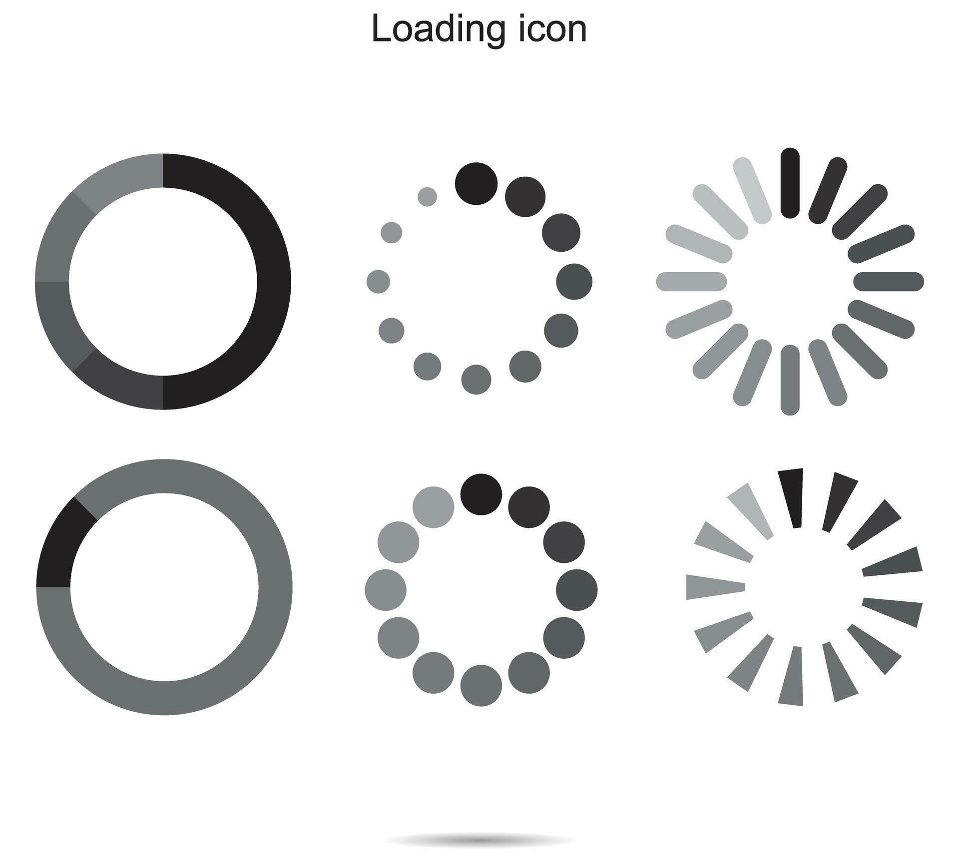 Loading icon, vector illustration. 28214772 Vector Art at Vecteezy